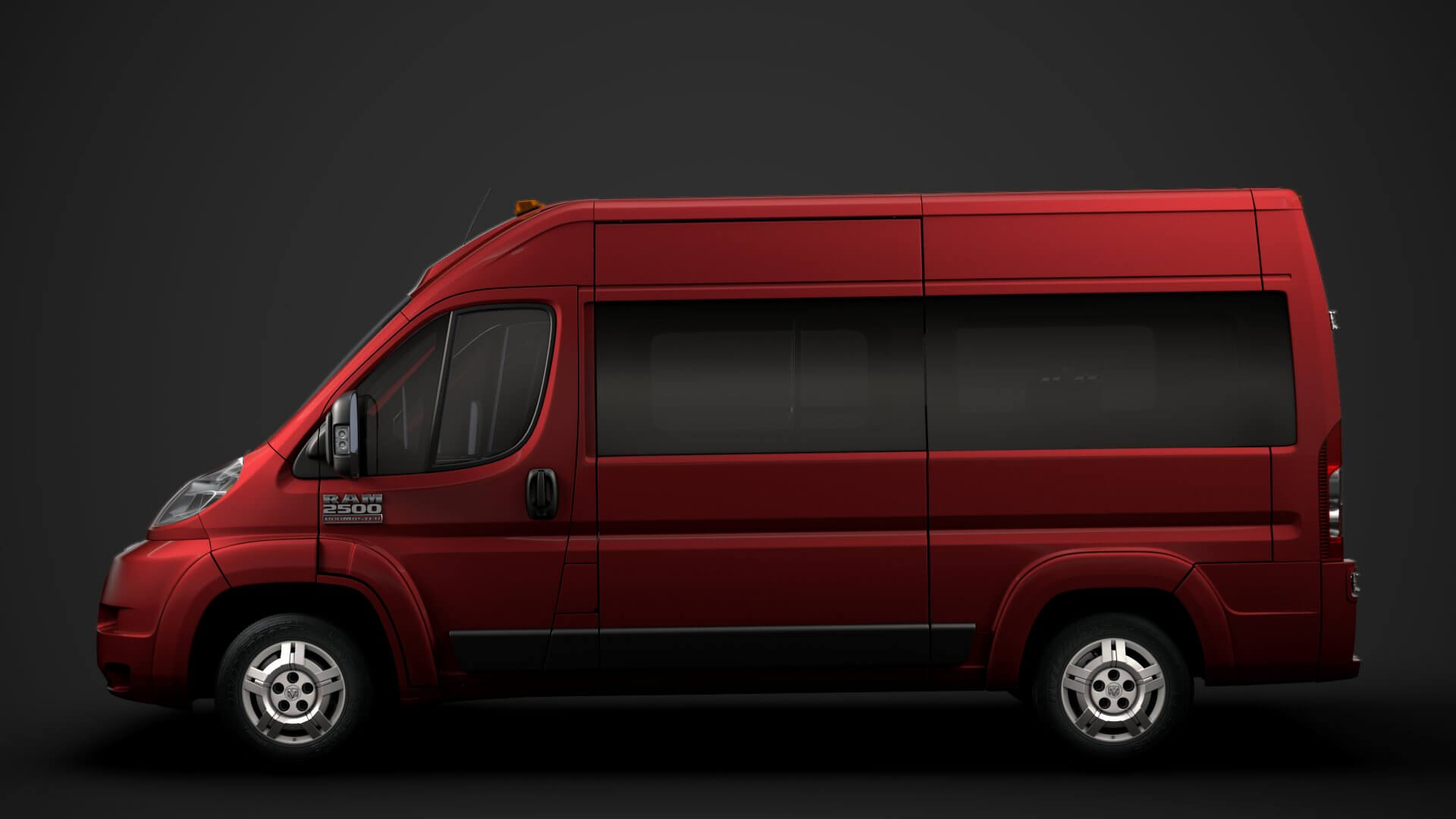 Ram Promaster Window Van 2500 HR 136WB 2020 - 3D Model by Creator 3D