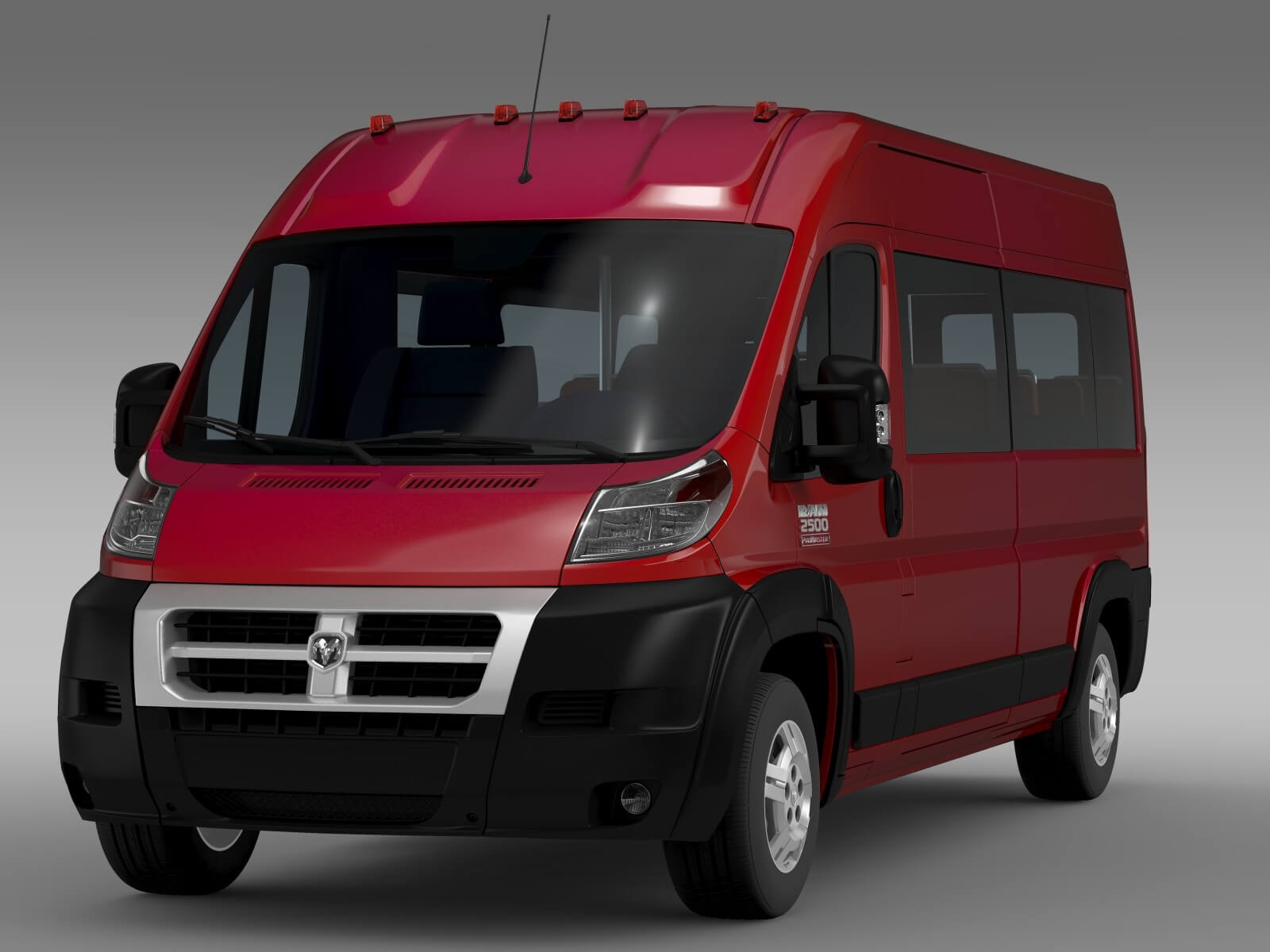 Ram Promaster Window Van 2500 HR 159WB 2015 - 3D Model by Creator 3D
