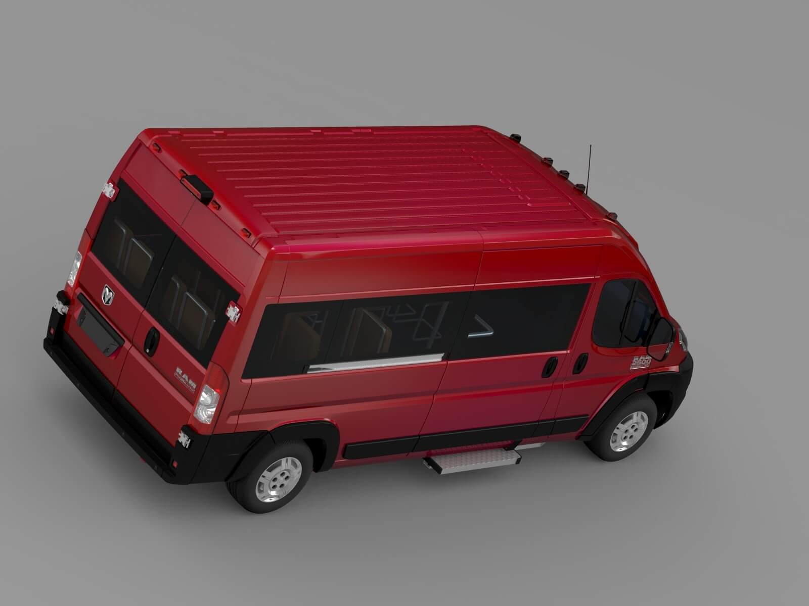 Ram Promaster Window Van 2500 HR 159WB 2015 - 3D Model by Creator 3D