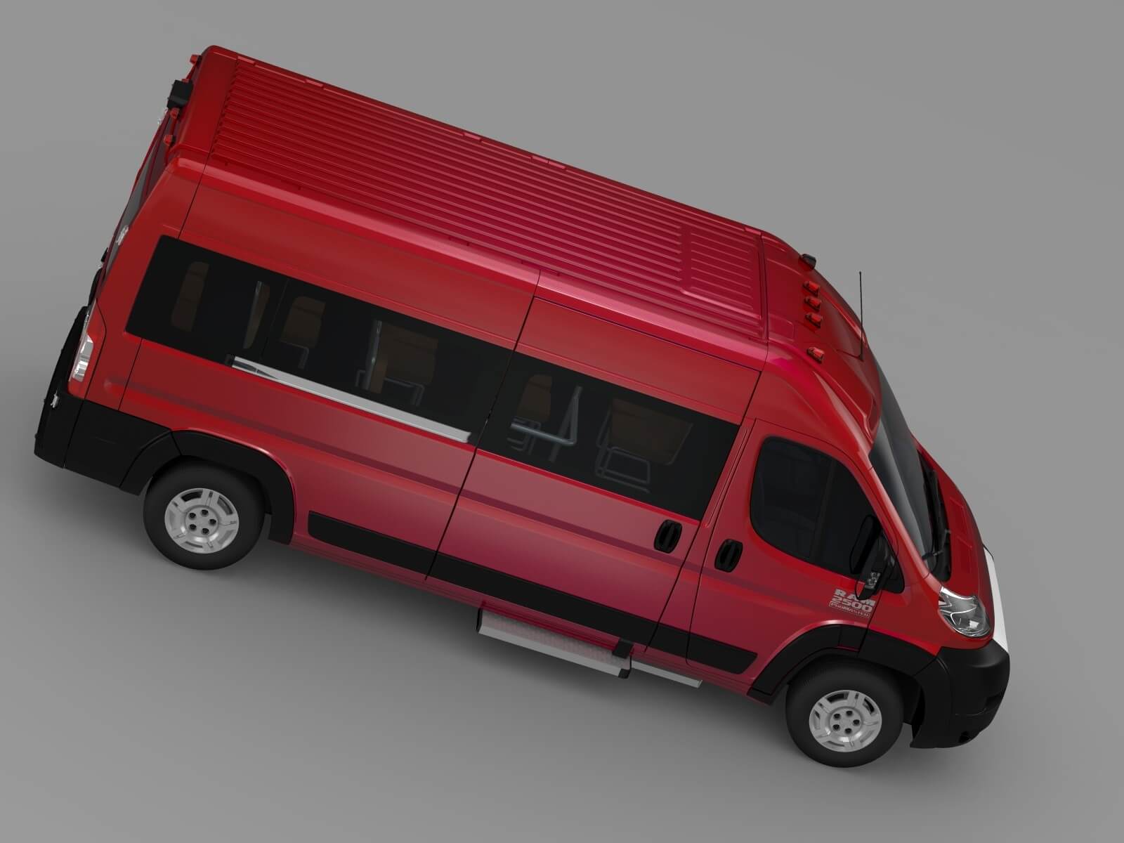 Ram Promaster Window Van 2500 HR 159WB 2015 - 3D Model by Creator 3D