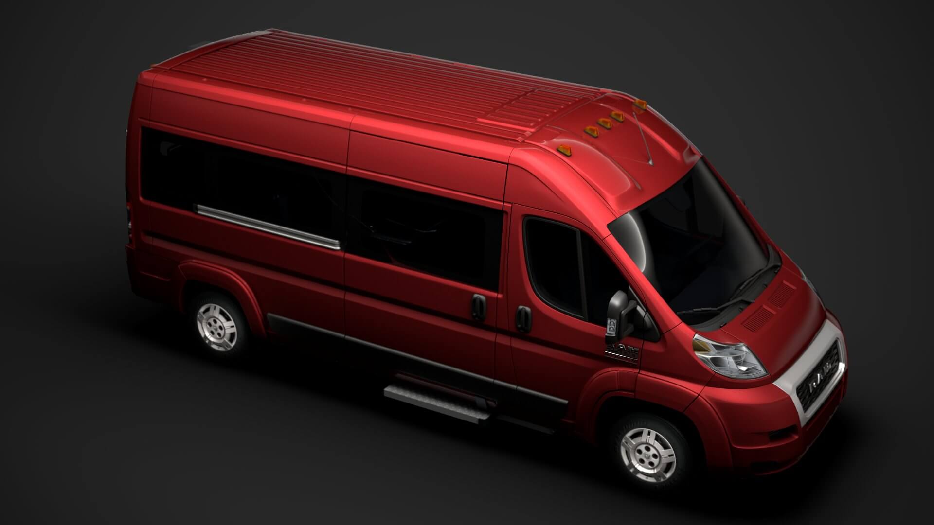 Ram Promaster Window Van 2500 HR 159WB 2020 - 3D Model by Creator 3D