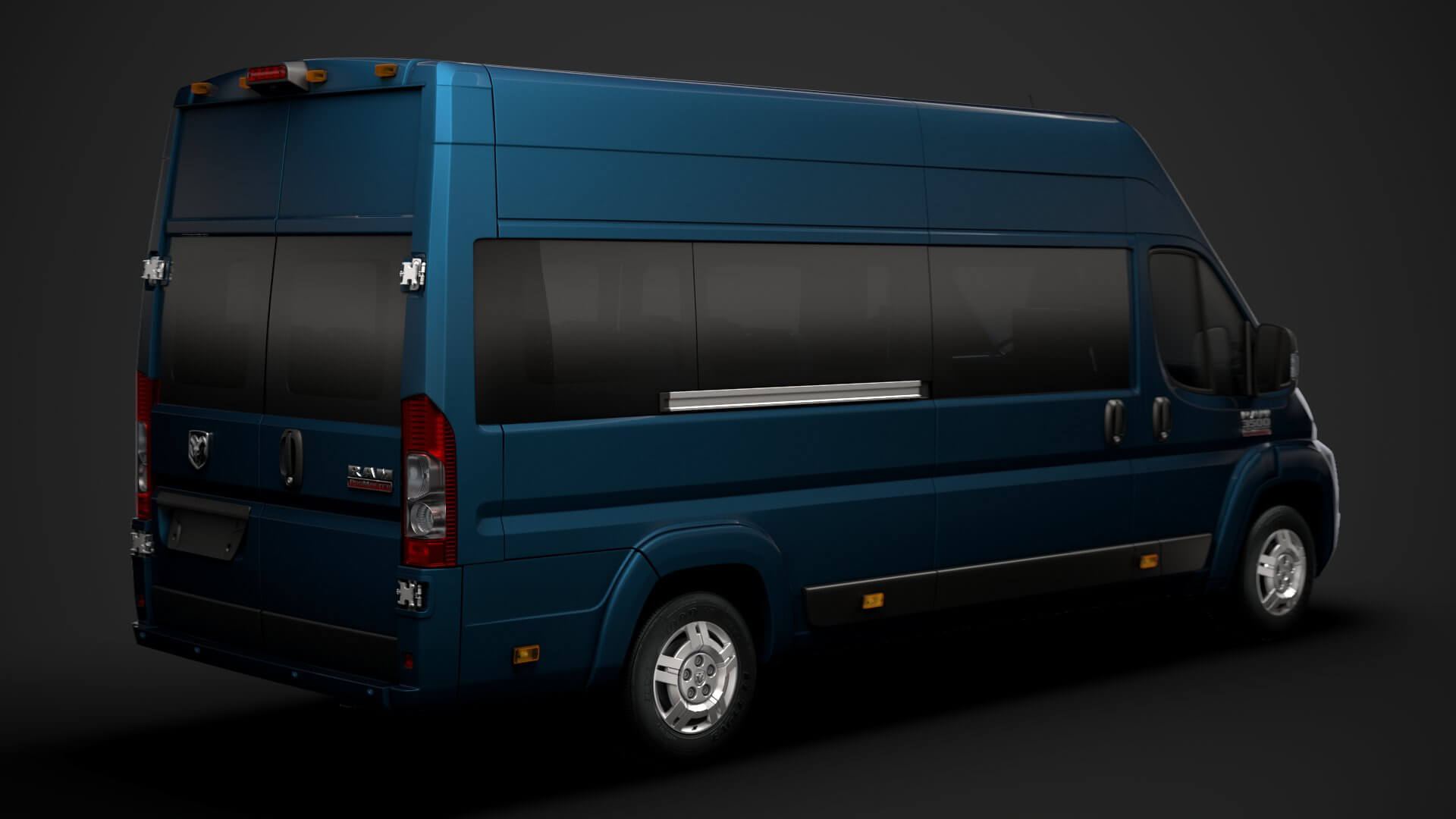Ram Promaster Window Van 3500 H3 159WB EXT 2020 - 3D Model by Creator 3D