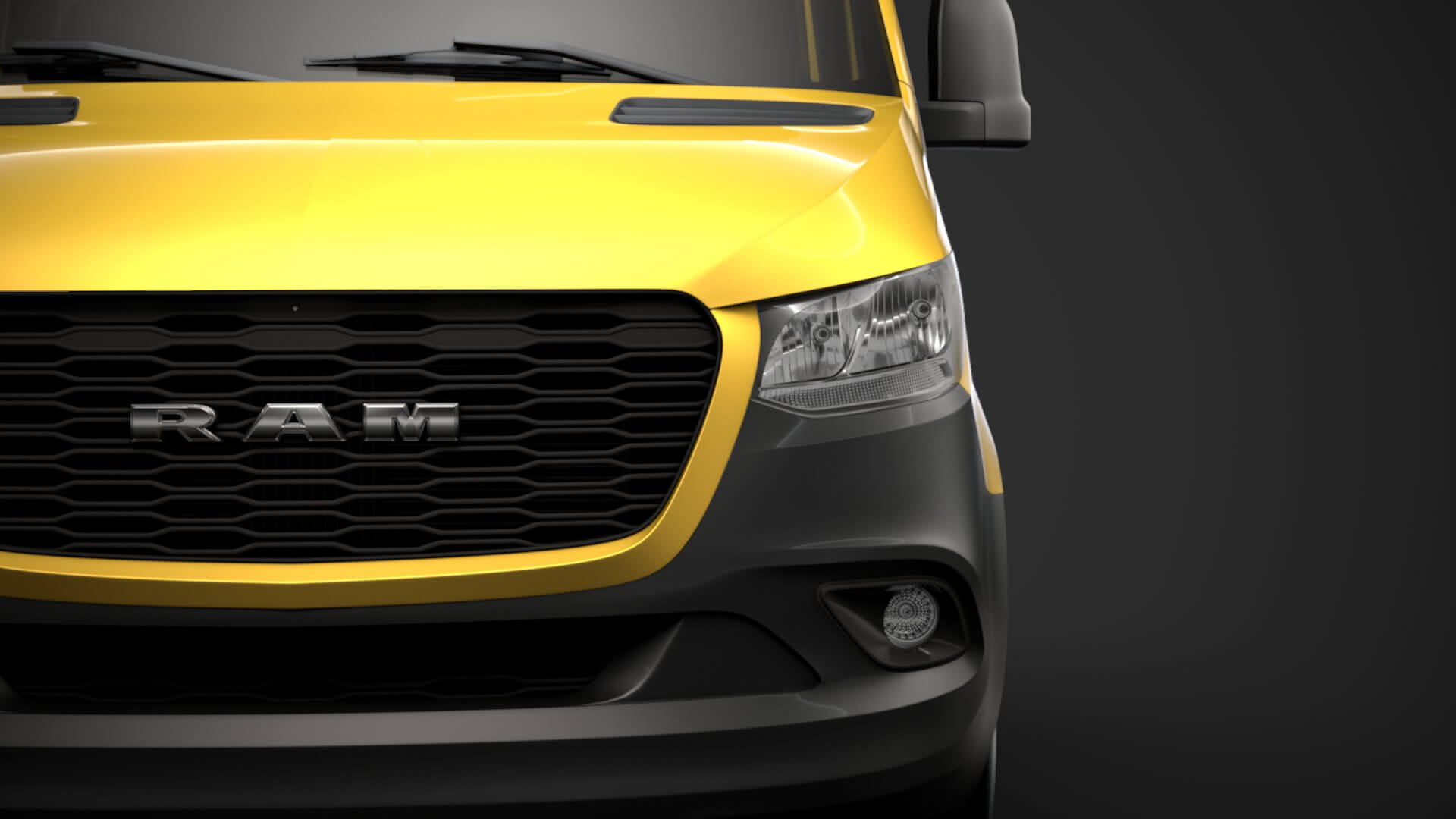 RAM Sprinter Chassis Crew Cab L1 FWD 2019 - 3D Model by Creator 3D