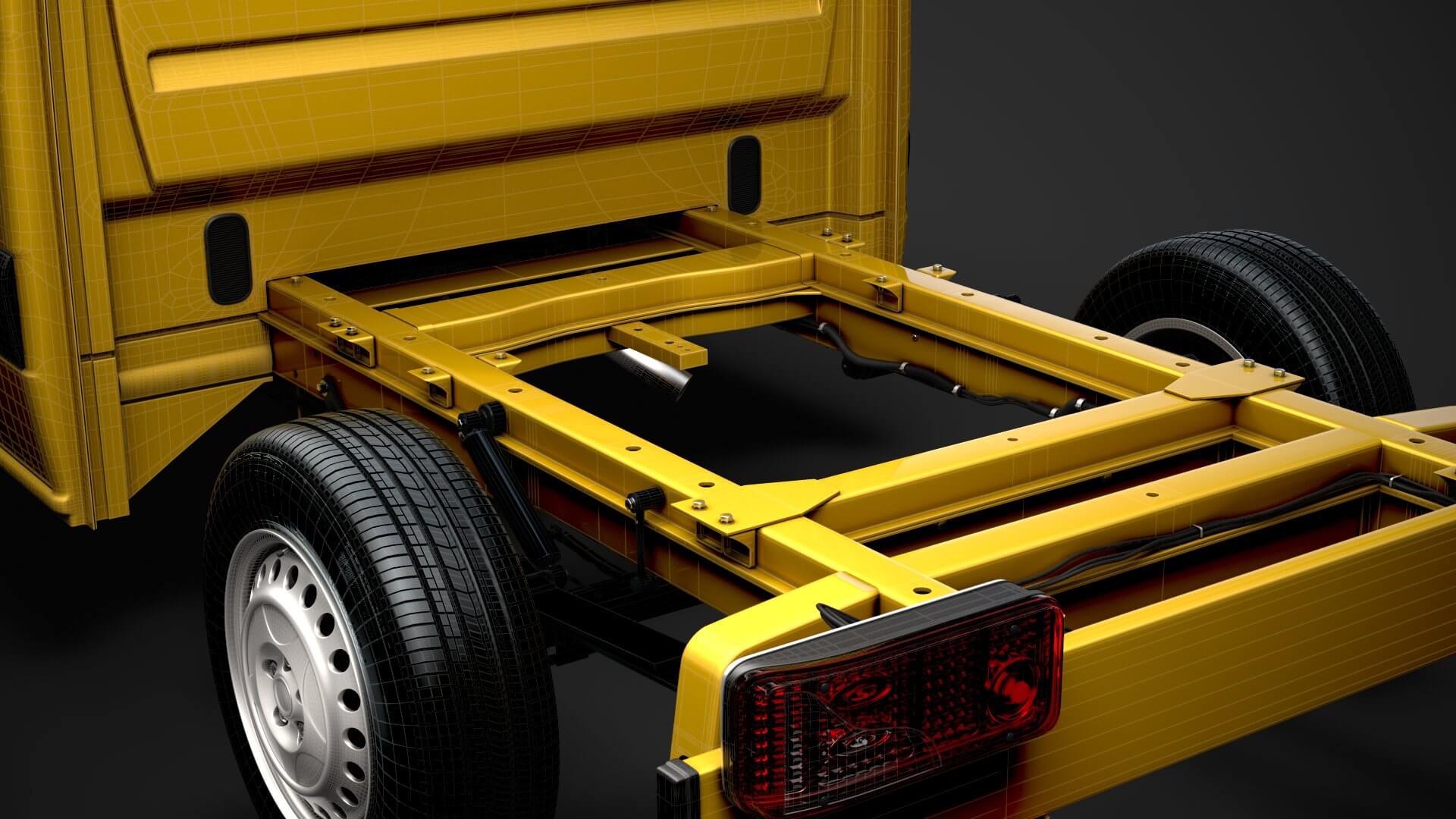 RAM Sprinter Chassis Crew Cab L1 FWD 2019 - 3D Model by Creator 3D