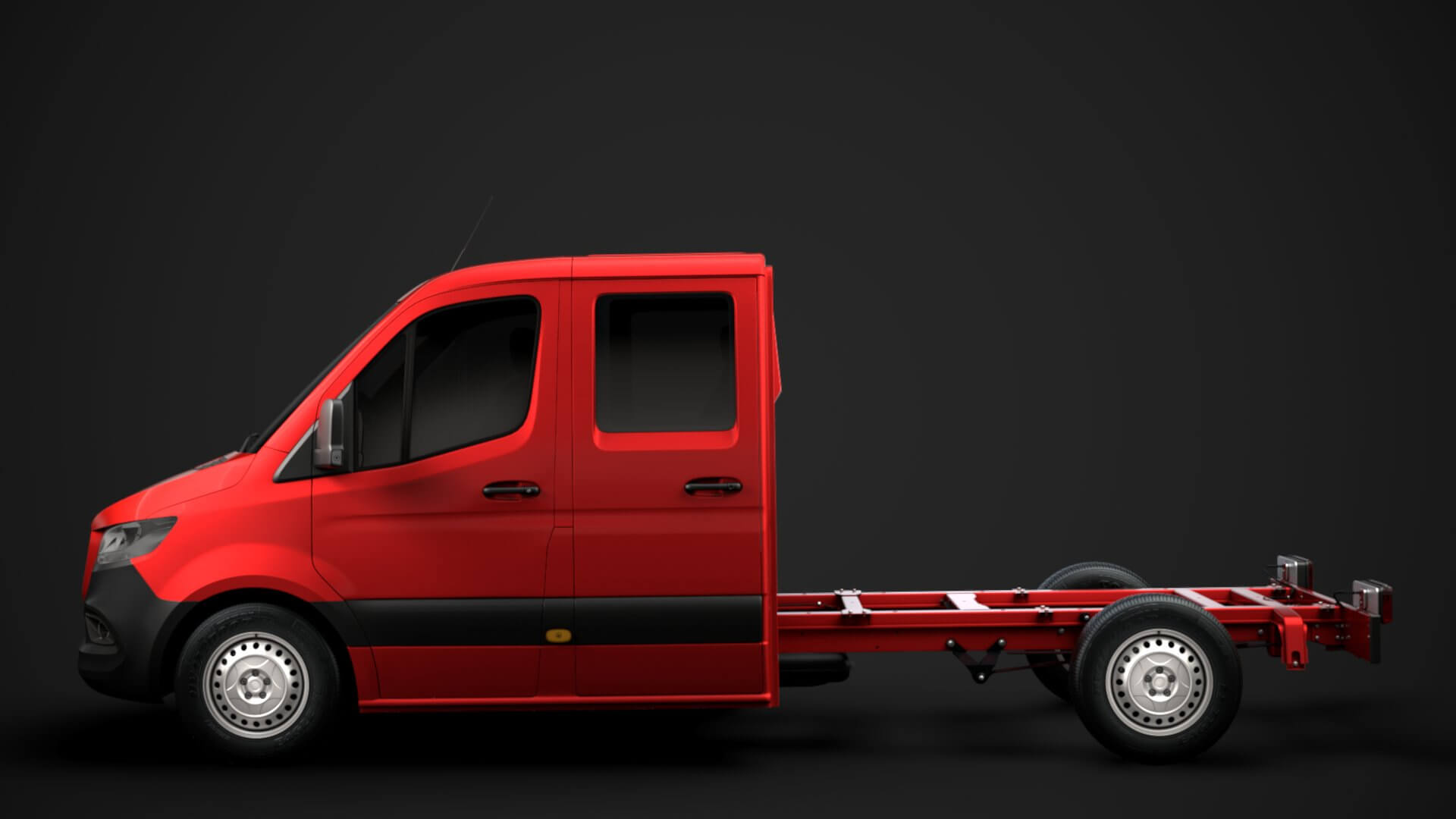 RAM Sprinter Chassis Crew Cab L2 FWD 2019 - 3D Model by Creator 3D