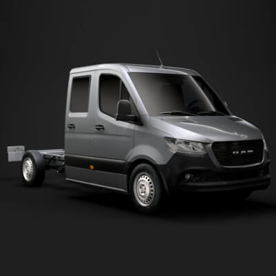 RAM Sprinter Chassis Crew Cab L2 RWD 2019 - 3D Model by Creator 3D
