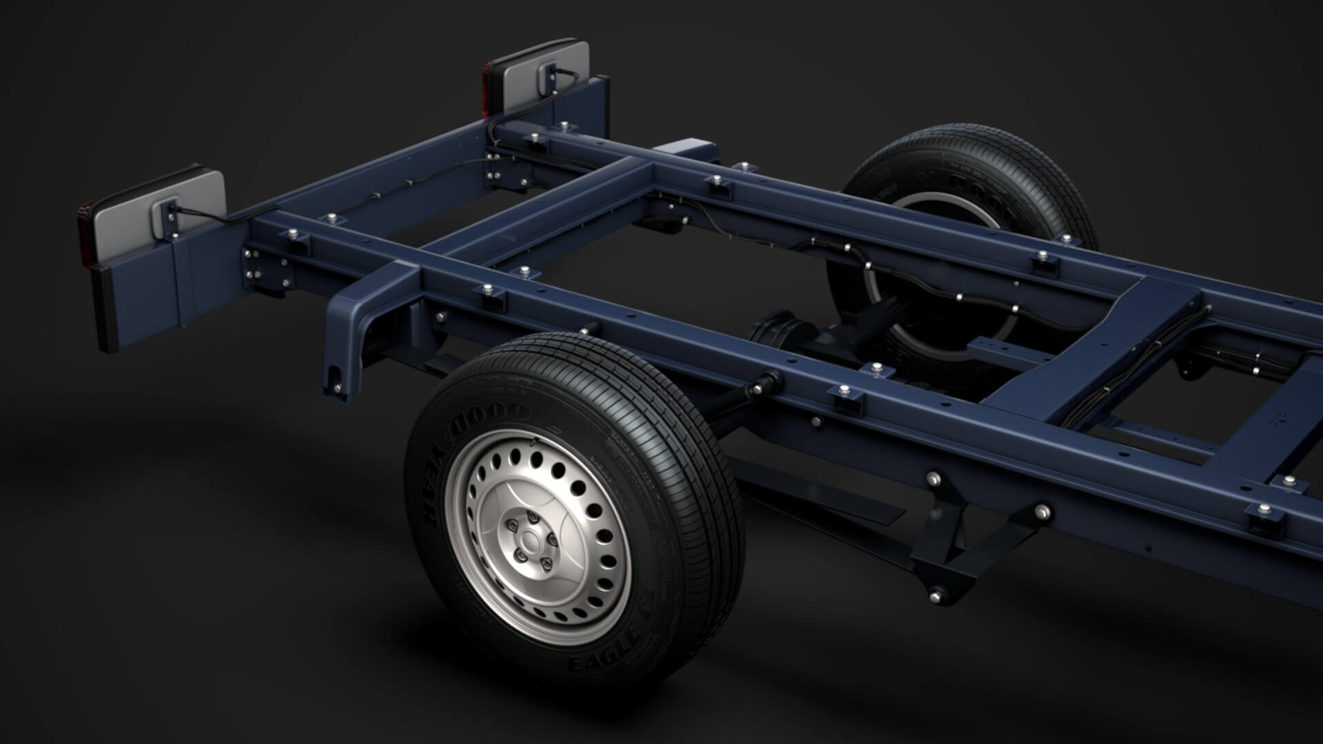 RAM Sprinter Chassis Crew Cab L3 RWD 2019 - 3D Model by Creator 3D