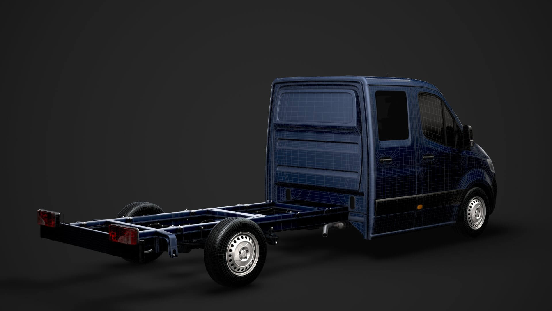 RAM Sprinter Chassis Crew Cab L3 RWD 2019 - 3D Model by Creator 3D