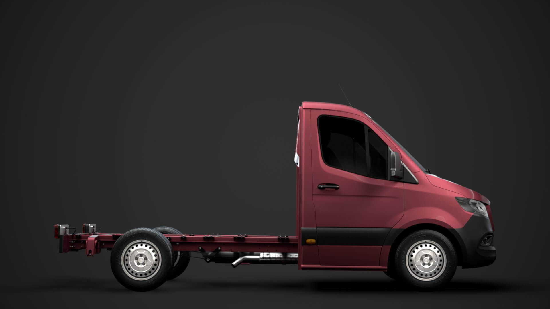 RAM Sprinter Chassis Single Cab L1 FWD 2019 - 3D Model by Creator 3D