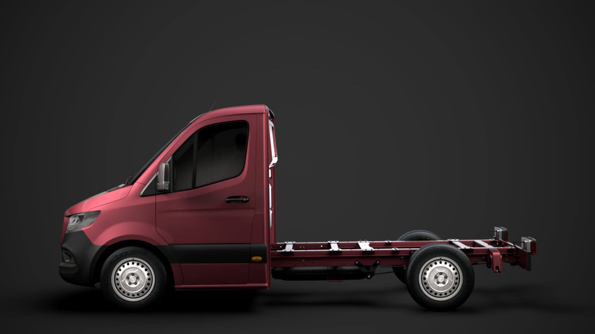 RAM Sprinter Chassis Single Cab L1 FWD 2019 - 3D Model by Creator 3D