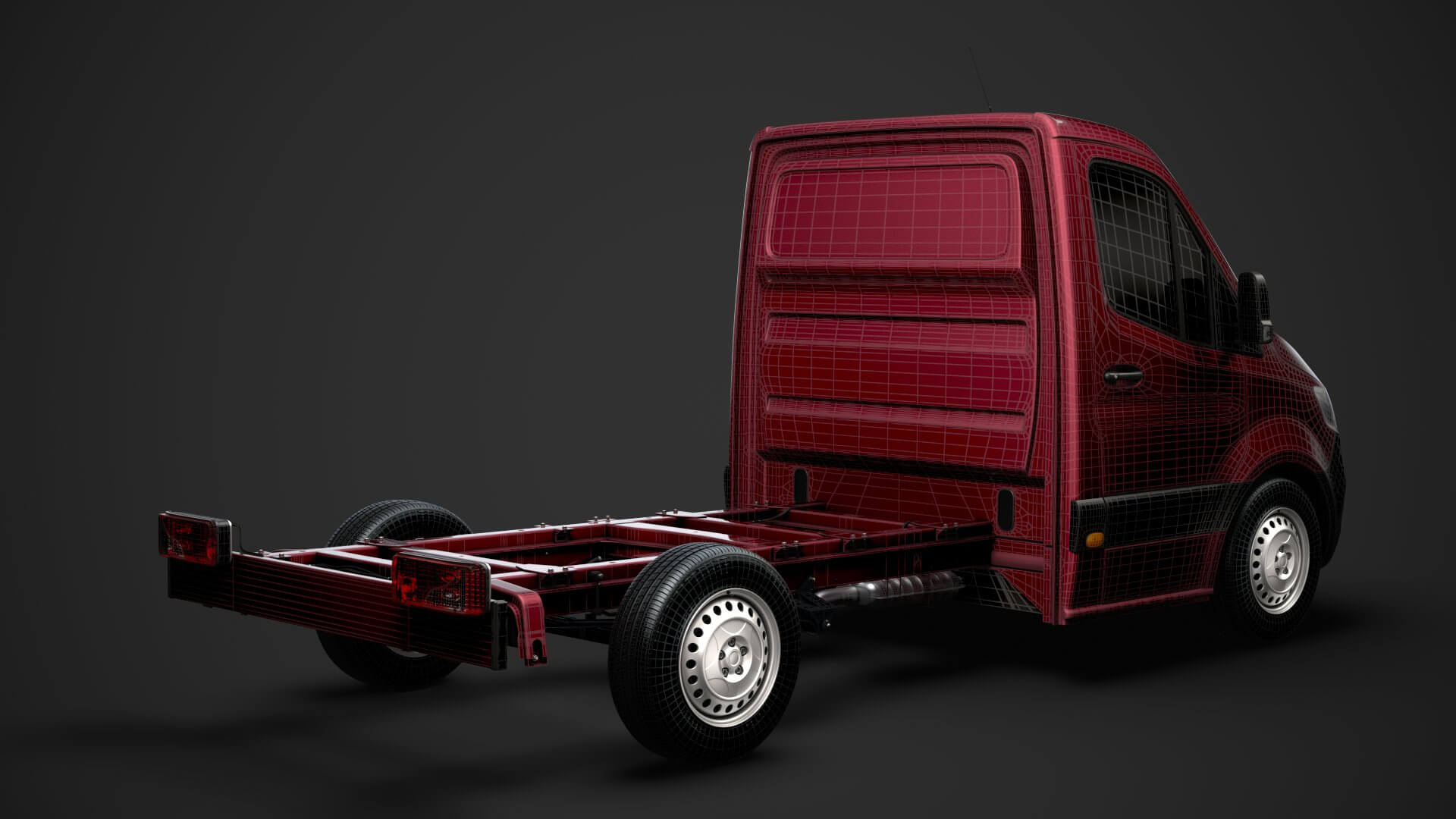 RAM Sprinter Chassis Single Cab L1 FWD 2019 - 3D Model by Creator 3D