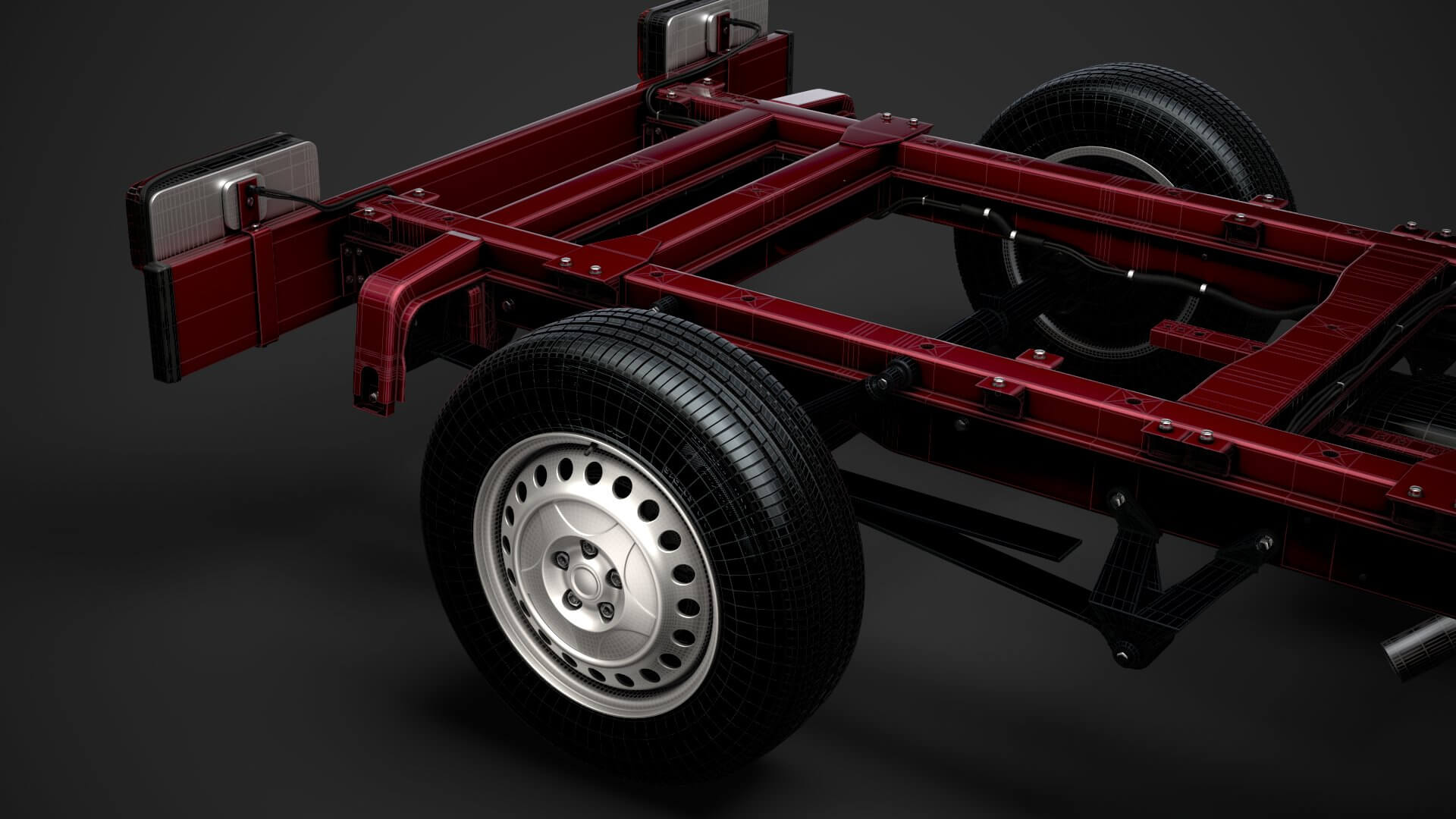 RAM Sprinter Chassis Single Cab L1 FWD 2019 - 3D Model by Creator 3D