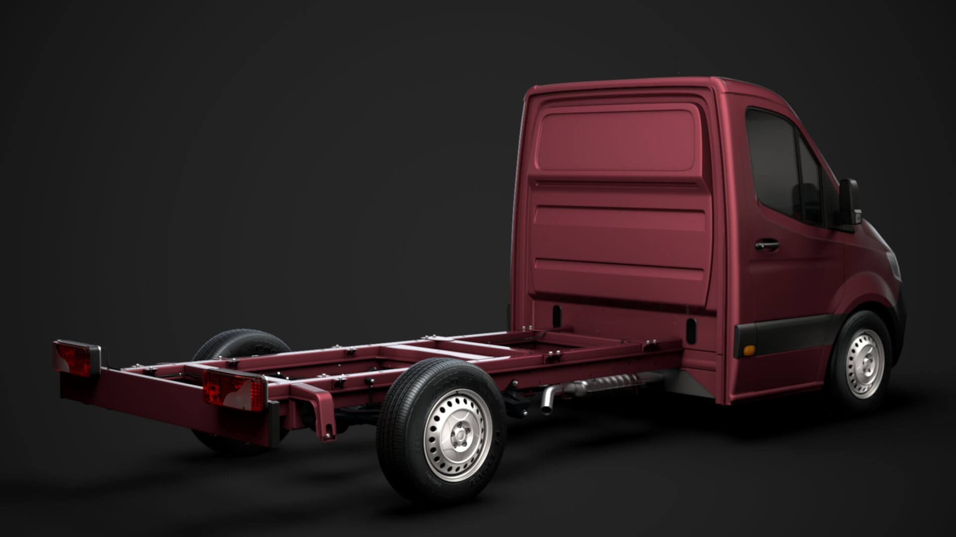 RAM Sprinter Chassis Single Cab L2 RWD 2019 - 3D Model by Creator 3D