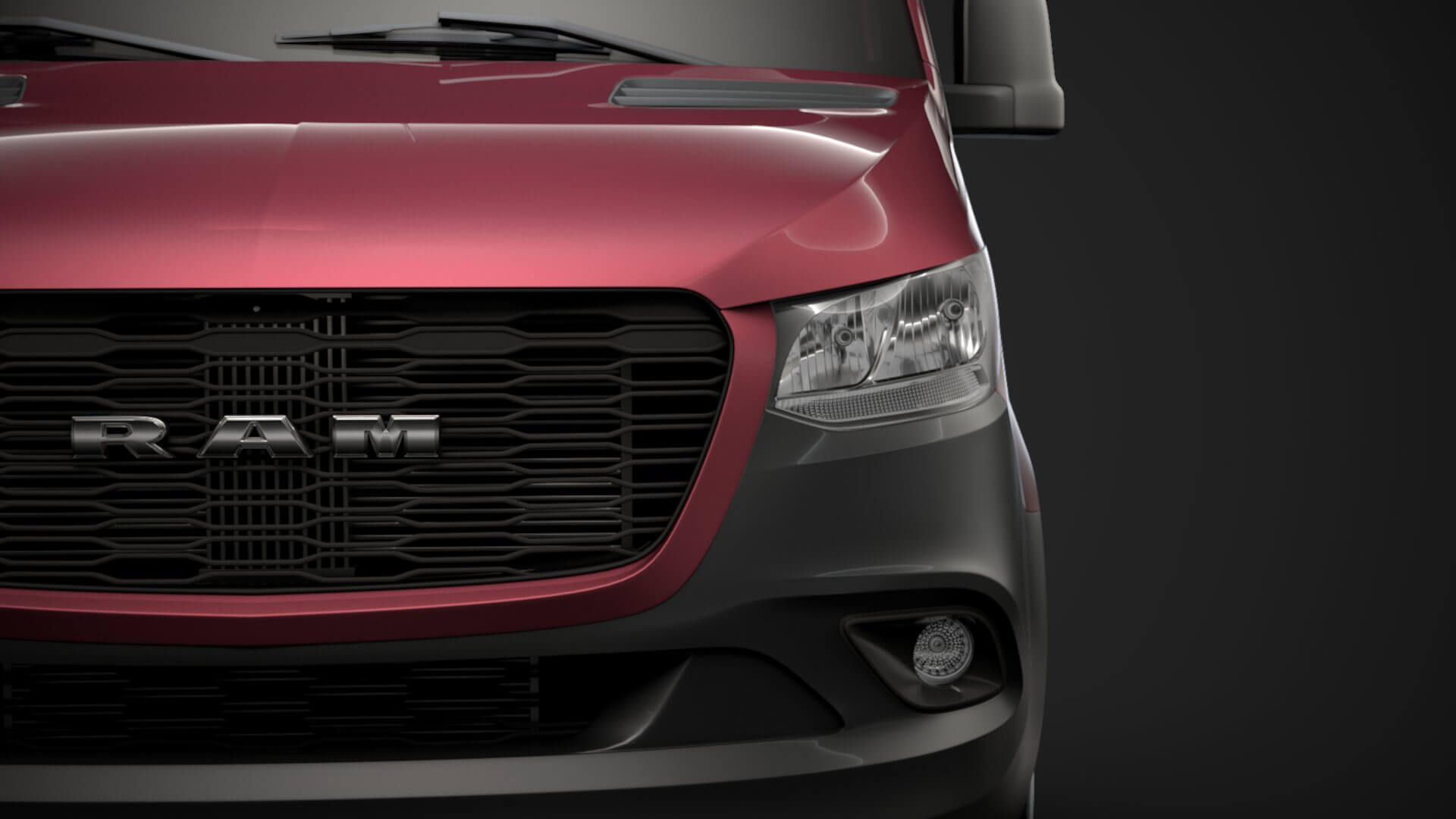 RAM Sprinter Chassis Single Cab L2 RWD 2019 - 3D Model by Creator 3D