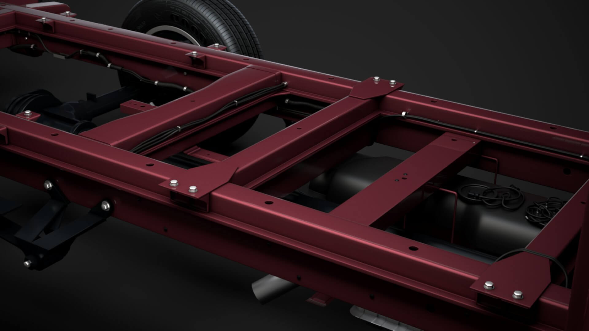 RAM Sprinter Chassis Single Cab L2 RWD 2019 - 3D Model by Creator 3D