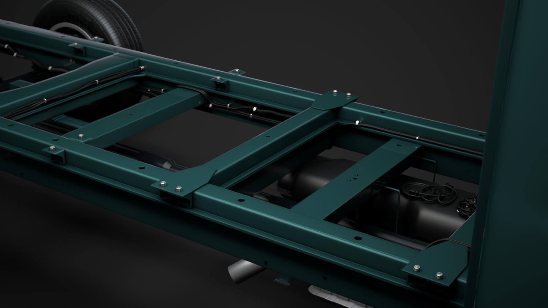 RAM Sprinter Chassis Single Cab L3 RWD 2019 - 3D Model by Creator 3D