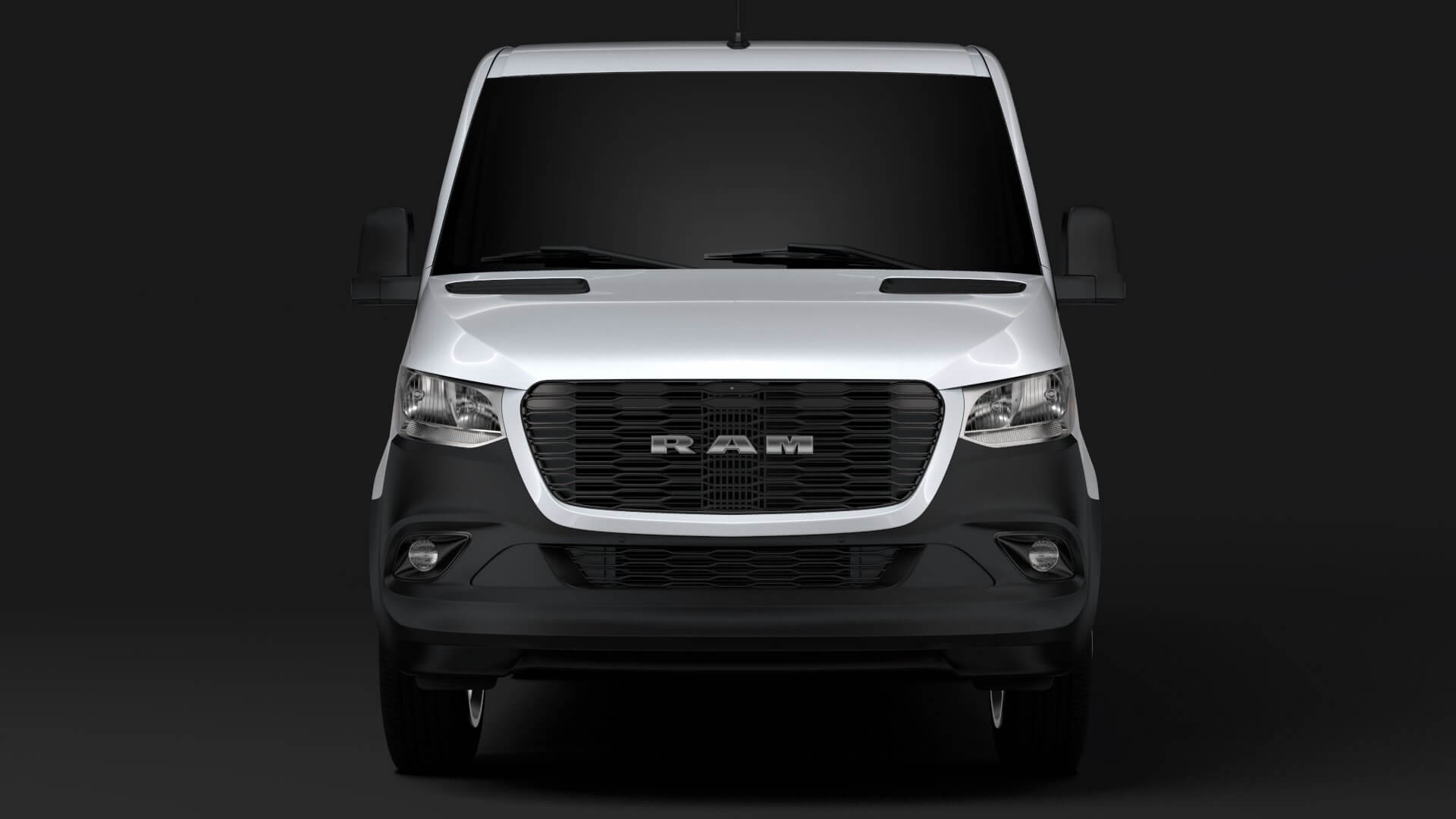 RAM Sprinter Panel Van L1H1 FWD 2019 - 3D Model by Creator 3D