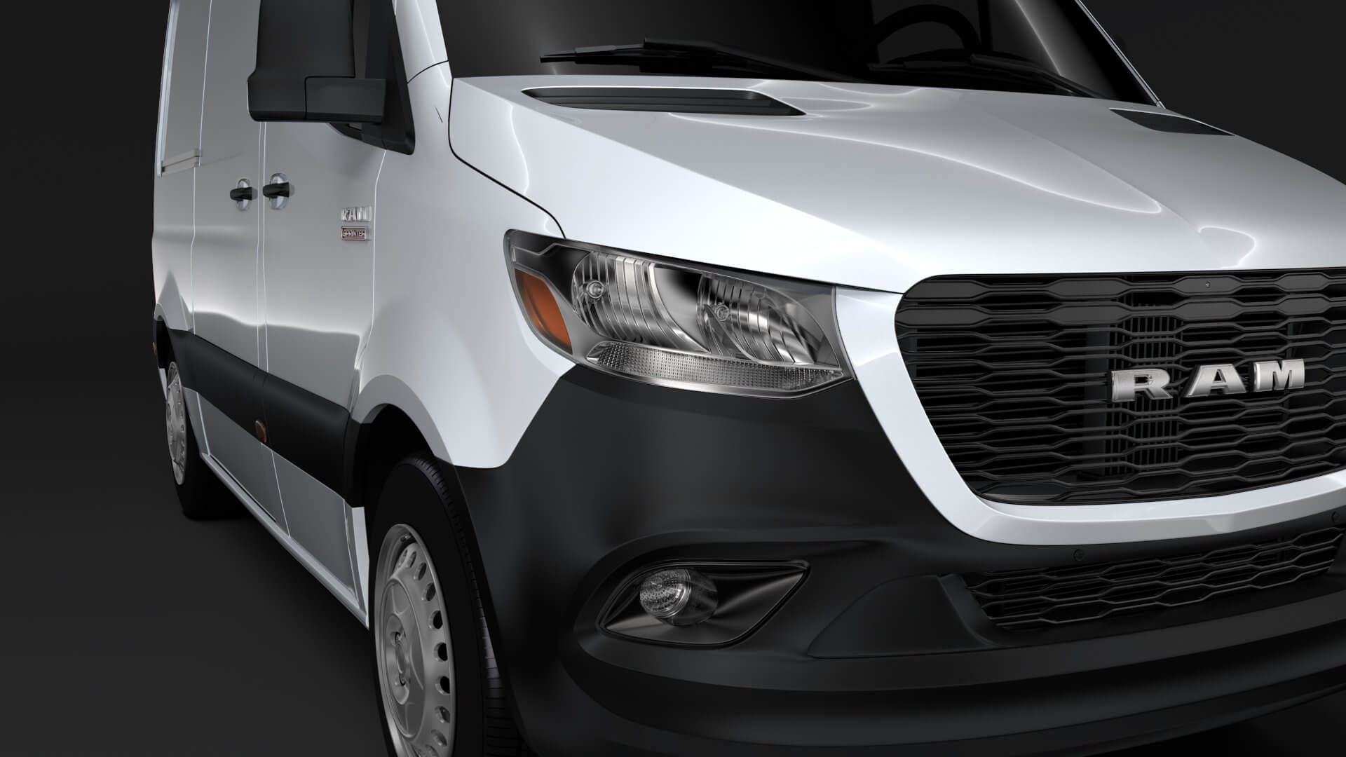 RAM Sprinter Panel Van L1H1 FWD 2019 - 3D Model by Creator 3D