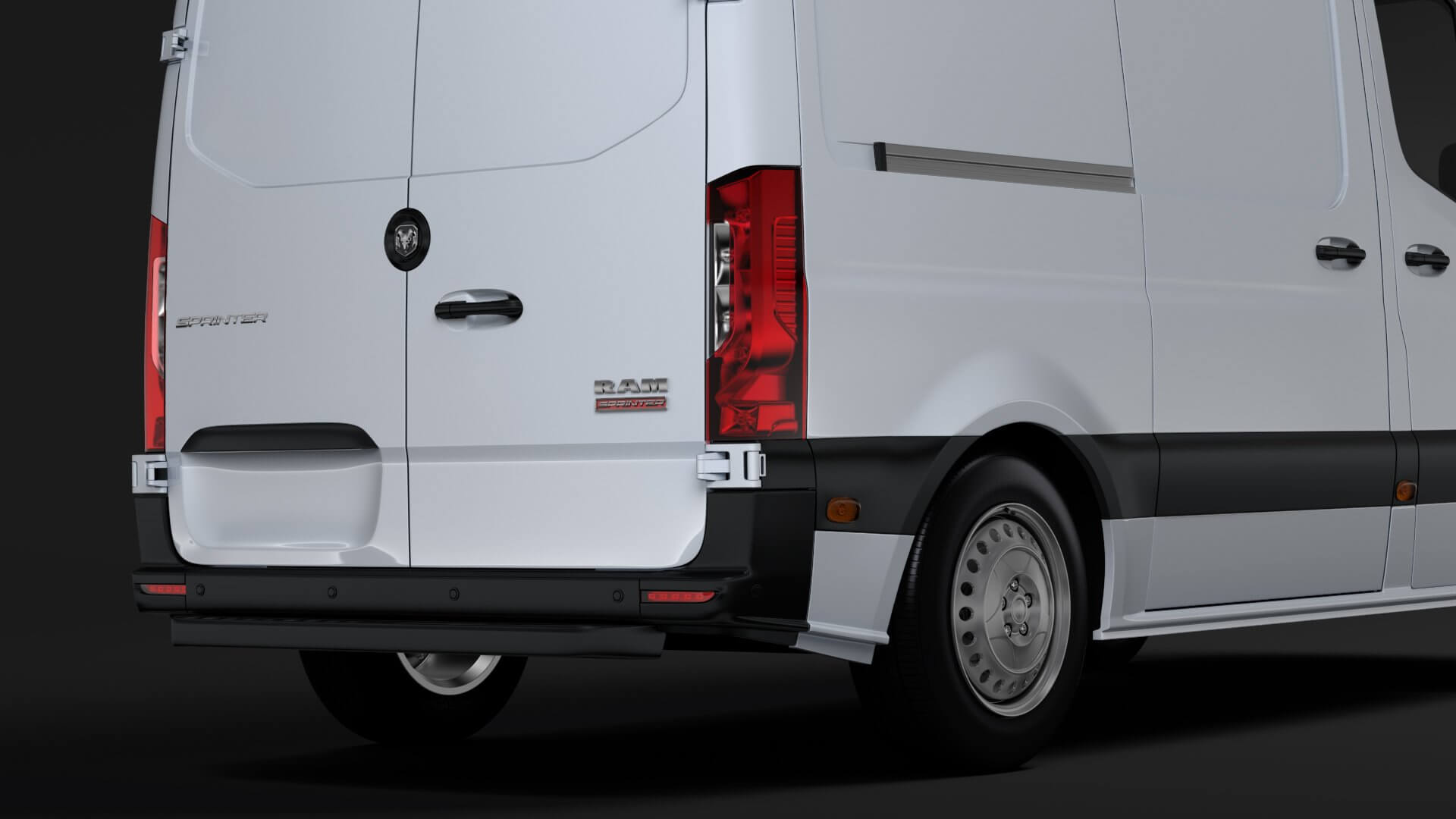 RAM Sprinter Panel Van L1H1 FWD 2019 - 3D Model by Creator 3D
