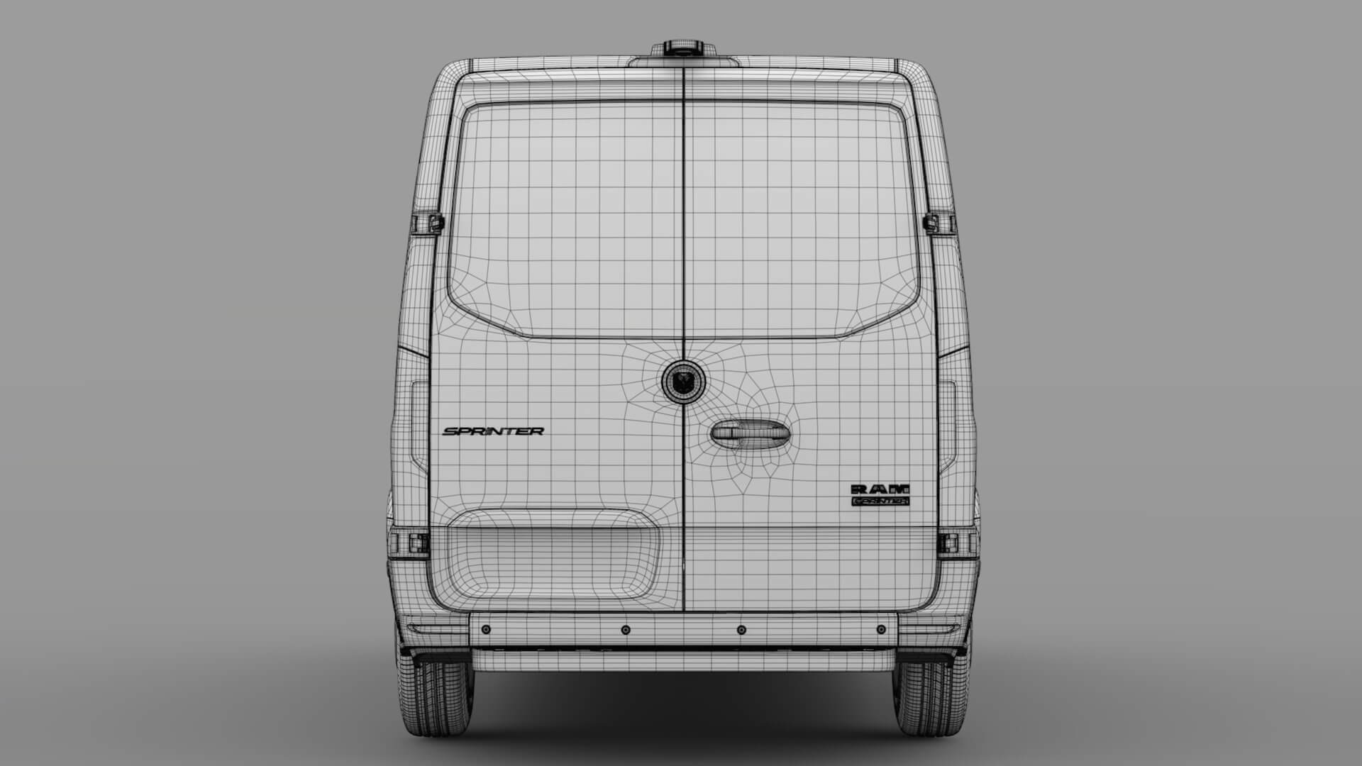 RAM Sprinter Panel Van L1H1 FWD 2019 - 3D Model by Creator 3D