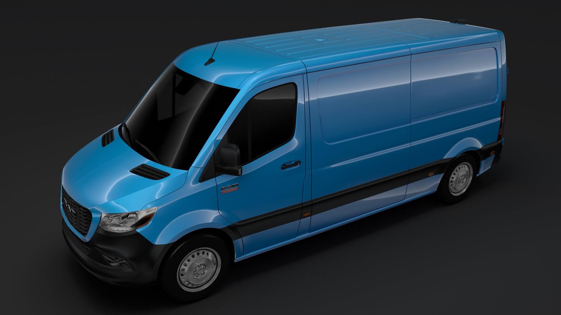 RAM Sprinter Panel Van L2H1 FWD 2019 - 3D Model by Creator 3D