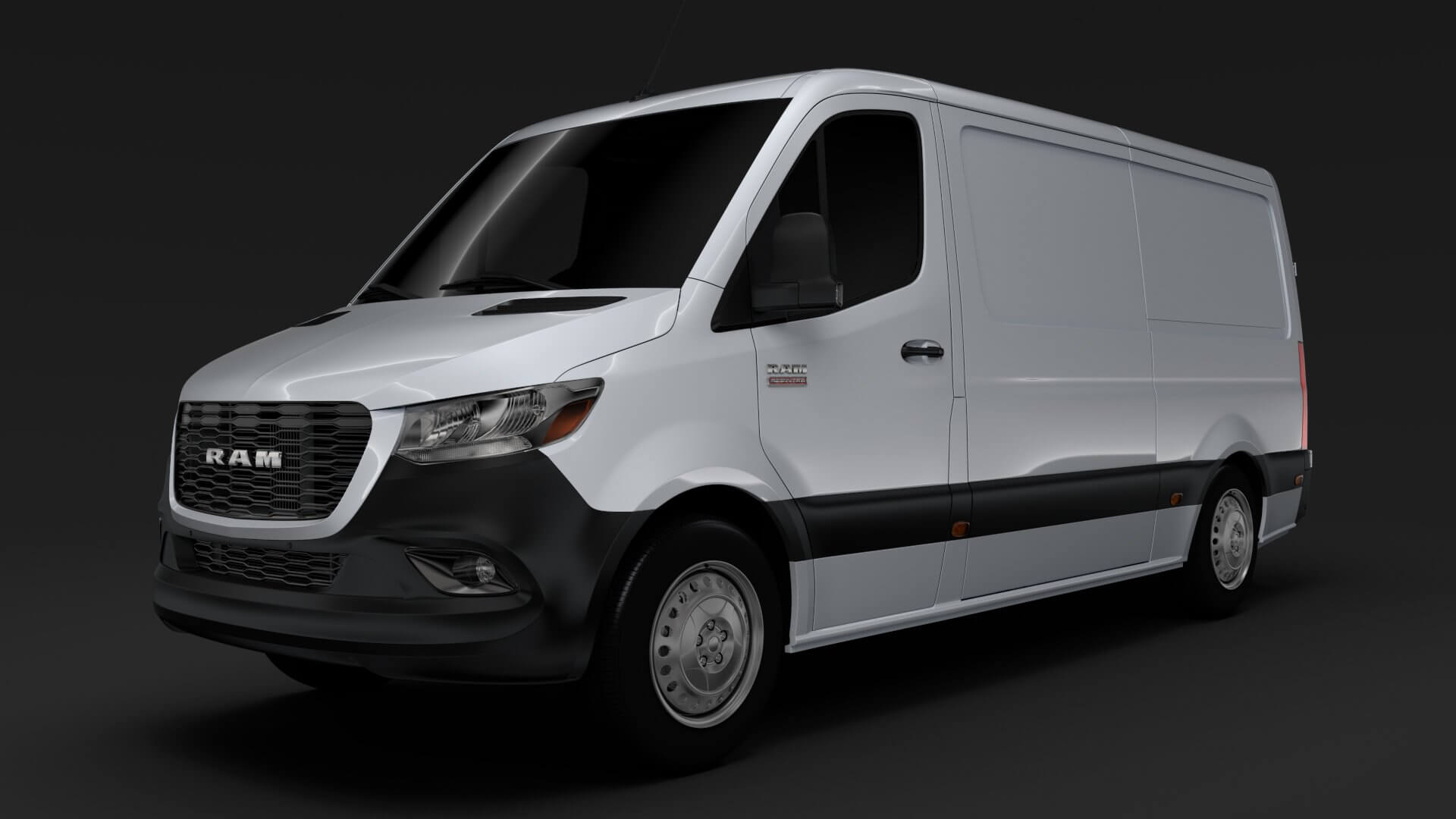 RAM Sprinter Panel Van L2H1 RWD 2019 - 3D Model by Creator 3D