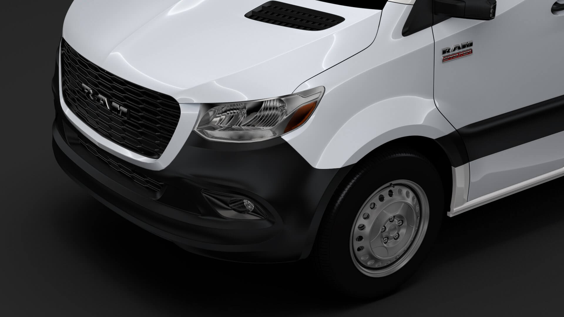 RAM Sprinter Panel Van L2H1 RWD 2019 - 3D Model by Creator 3D
