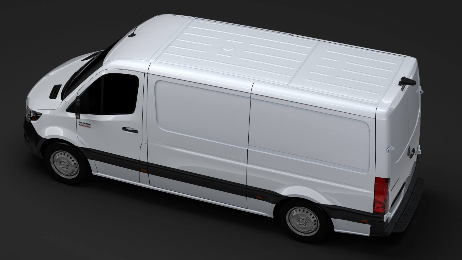 RAM Sprinter Panel Van L2H1 RWD 2019 - 3D Model by Creator 3D