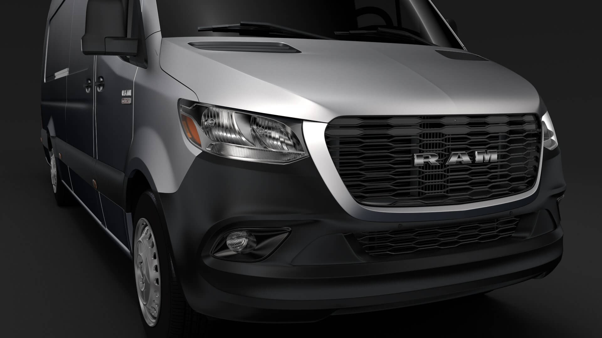 RAM Sprinter Panel Van L4H2 RWD 2019 - 3D Model by Creator 3D