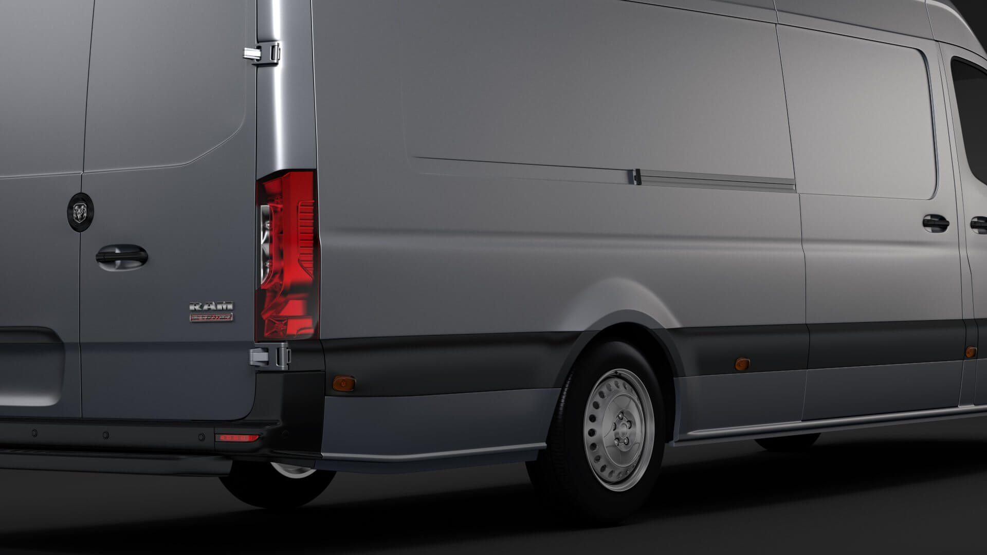 RAM Sprinter Panel Van L4H2 RWD 2019 - 3D Model by Creator 3D