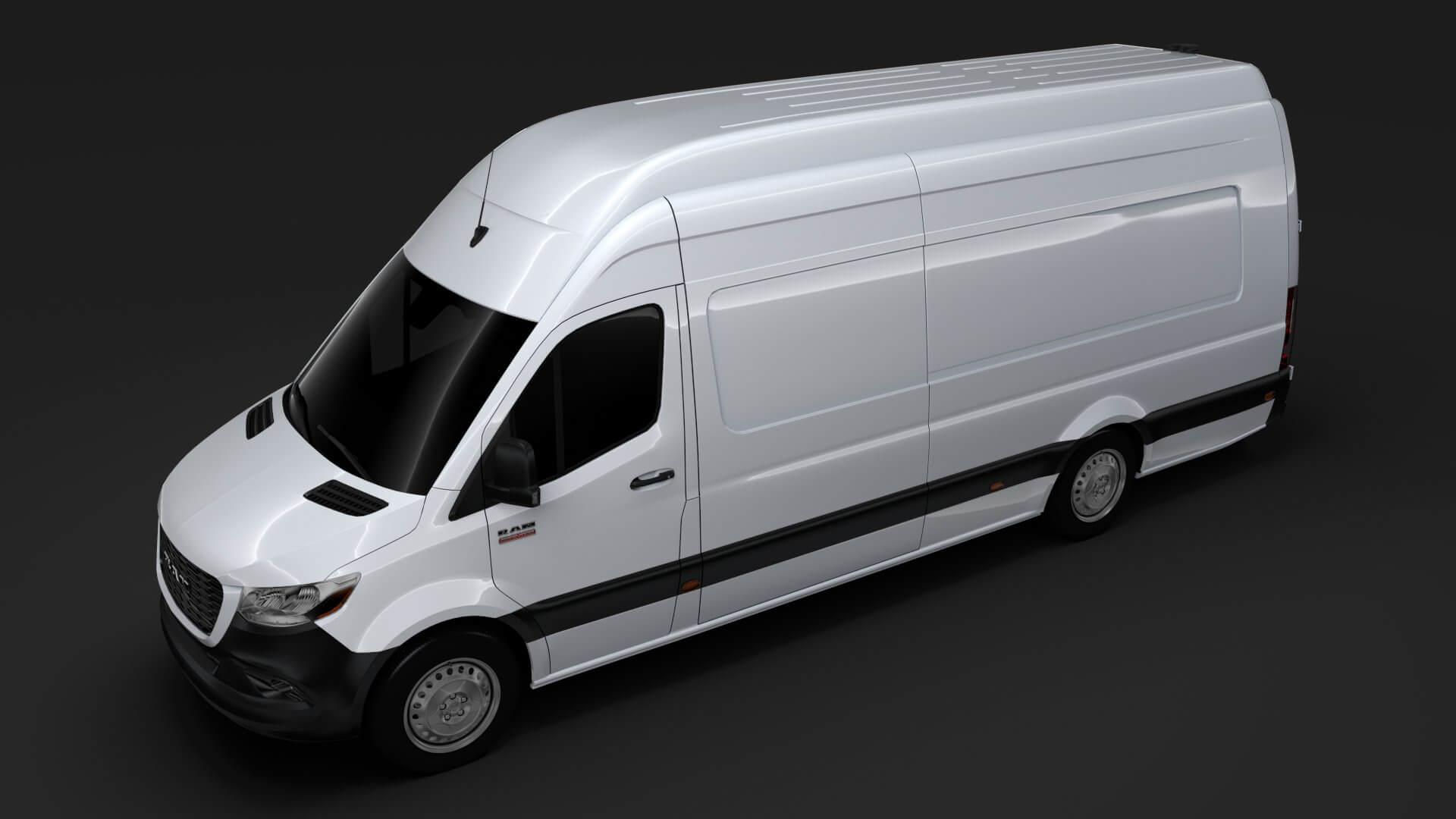 RAM Sprinter Panel Van L4H3 RWD 2019 - 3D Model by Creator 3D