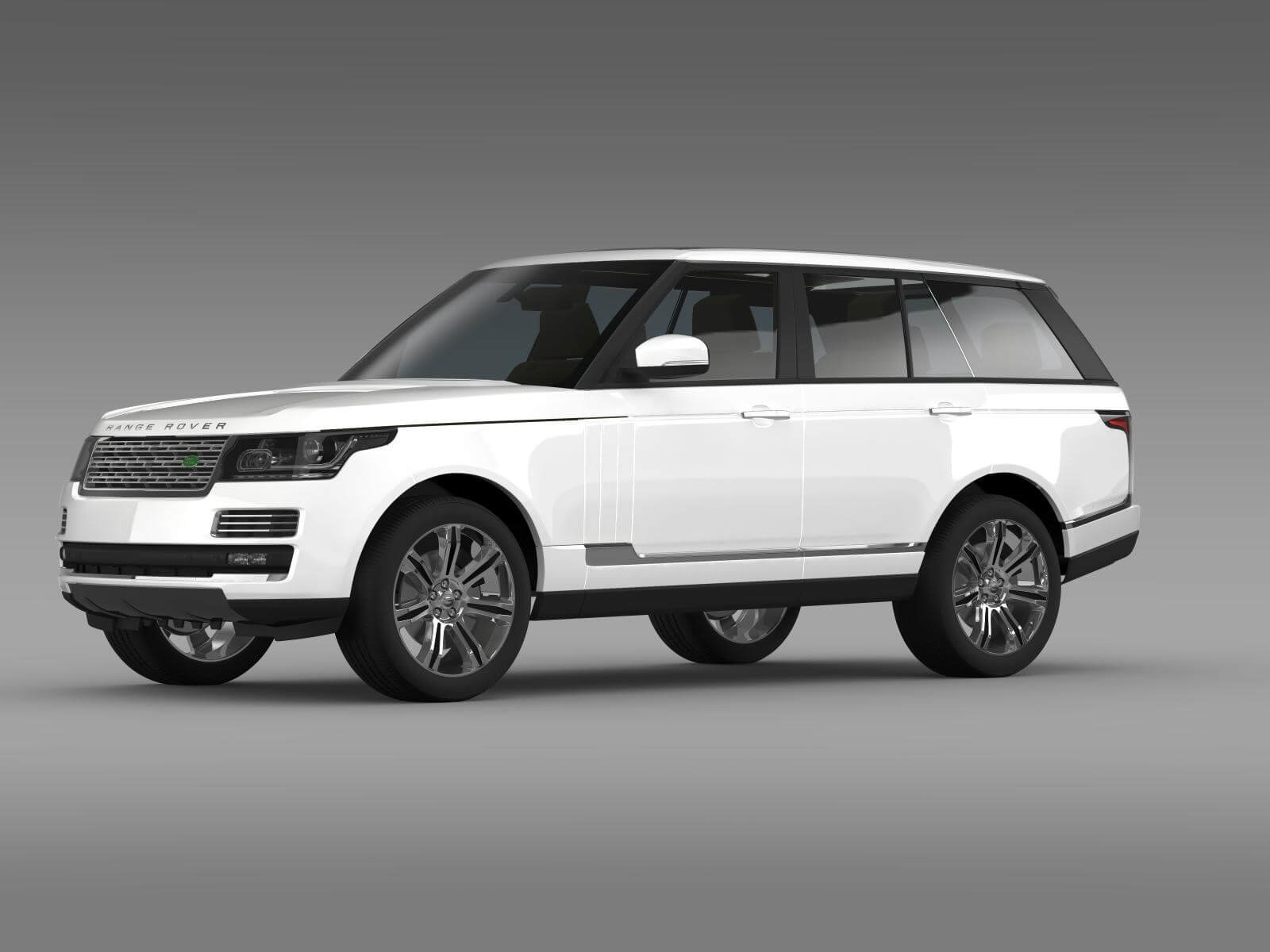 Range Rover Autobiography Black L405 2014 - 3D Model by Creator 3D