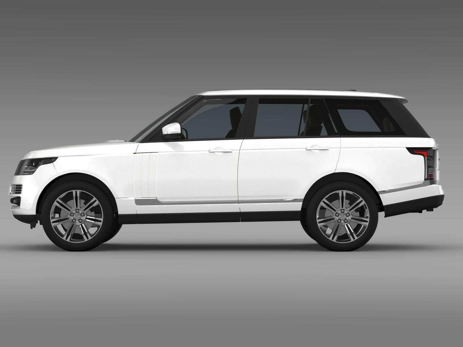 Range Rover Autobiography Black L405 2014 - 3D Model by Creator 3D