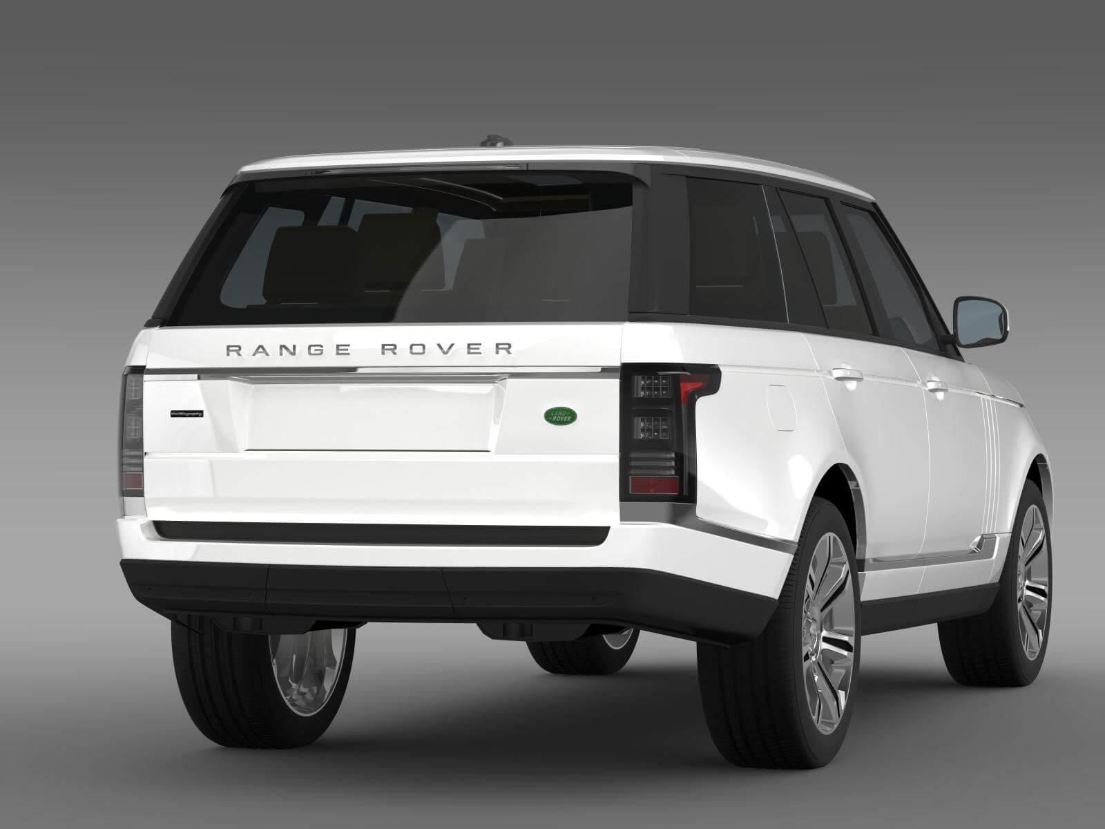 Range Rover Autobiography Black L405 2014 - 3D Model by Creator 3D