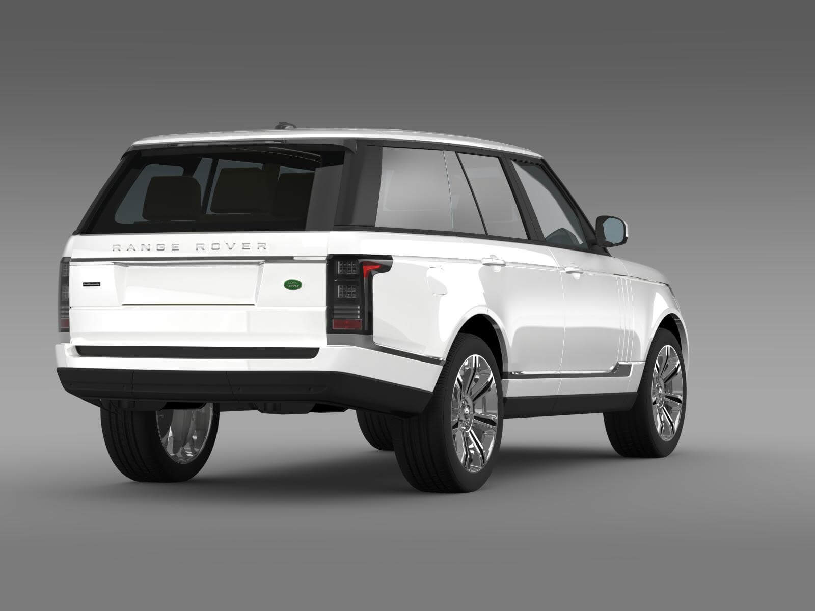 Range Rover Autobiography Black L405 2014 - 3D Model by Creator 3D