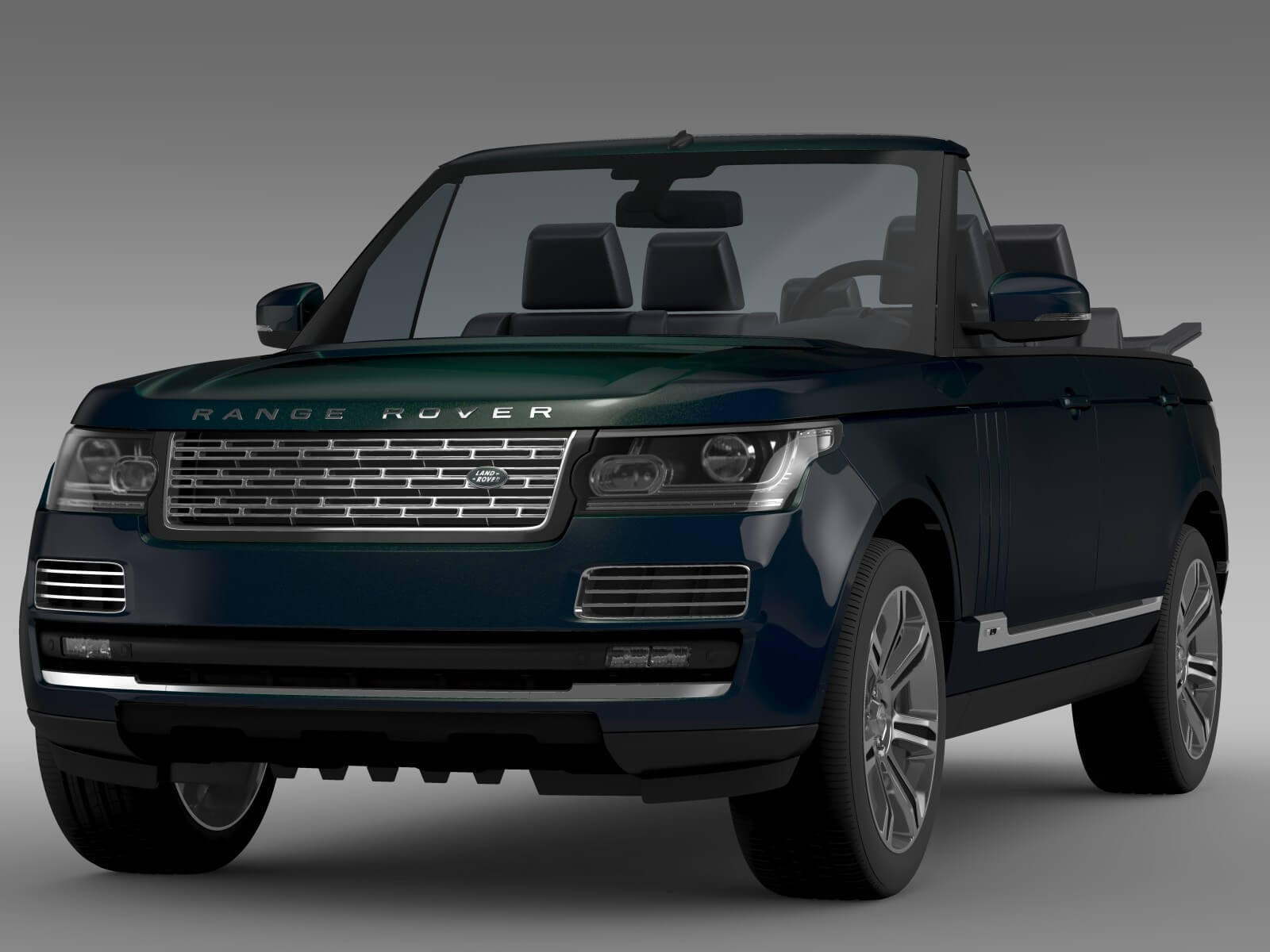 Range Rover Autobiography Black LWB Cabrio L405 2016 - 3D Model by ...