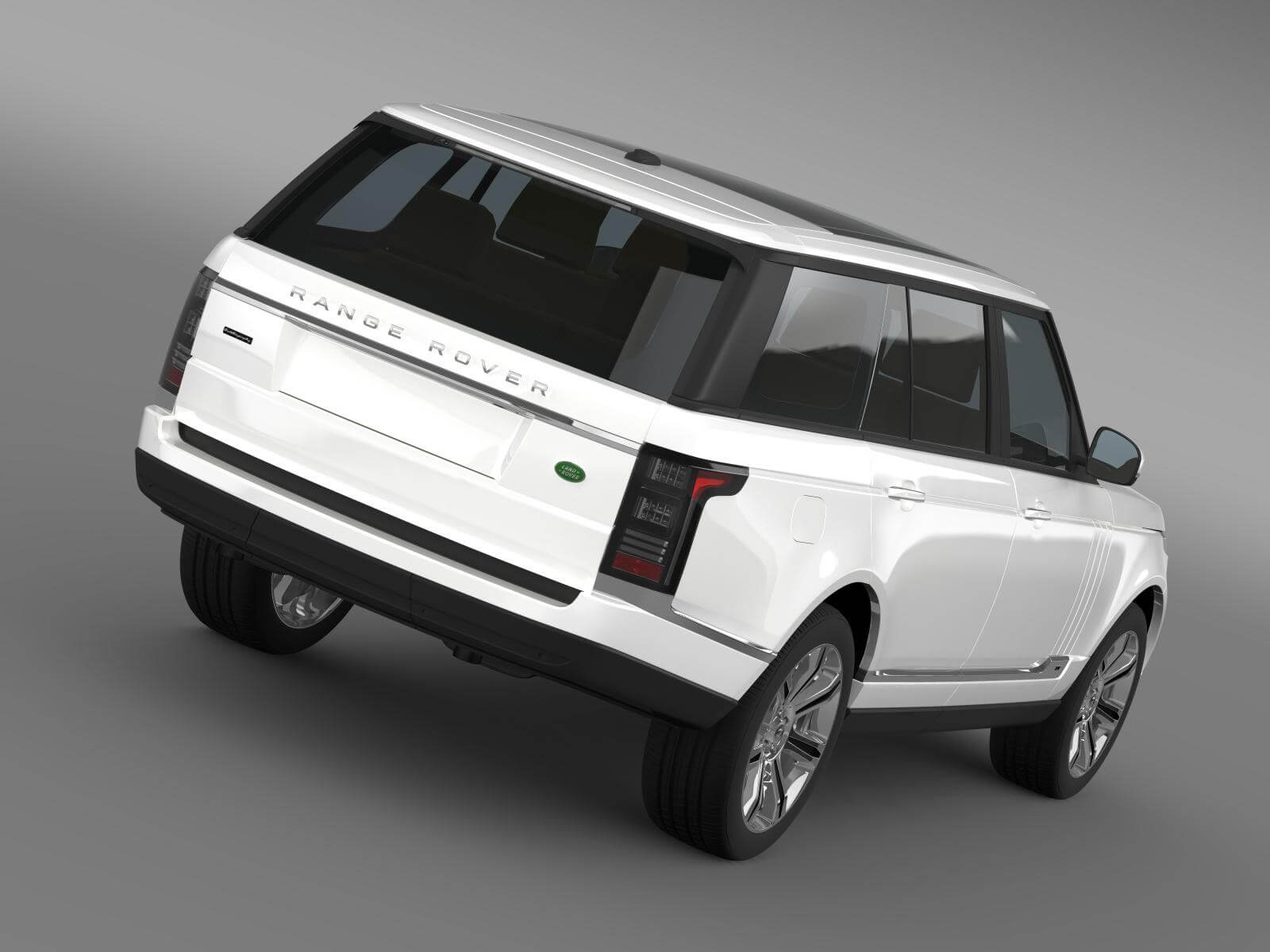 Range Rover Autobiography Black LWB L405 - 3D Model by Creator 3D