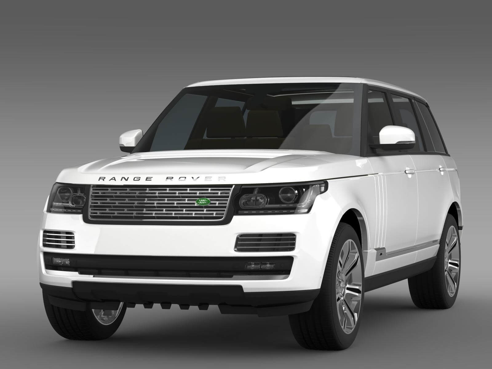 Range Rover Autobiography Black LWB L405 - 3D Model by Creator 3D