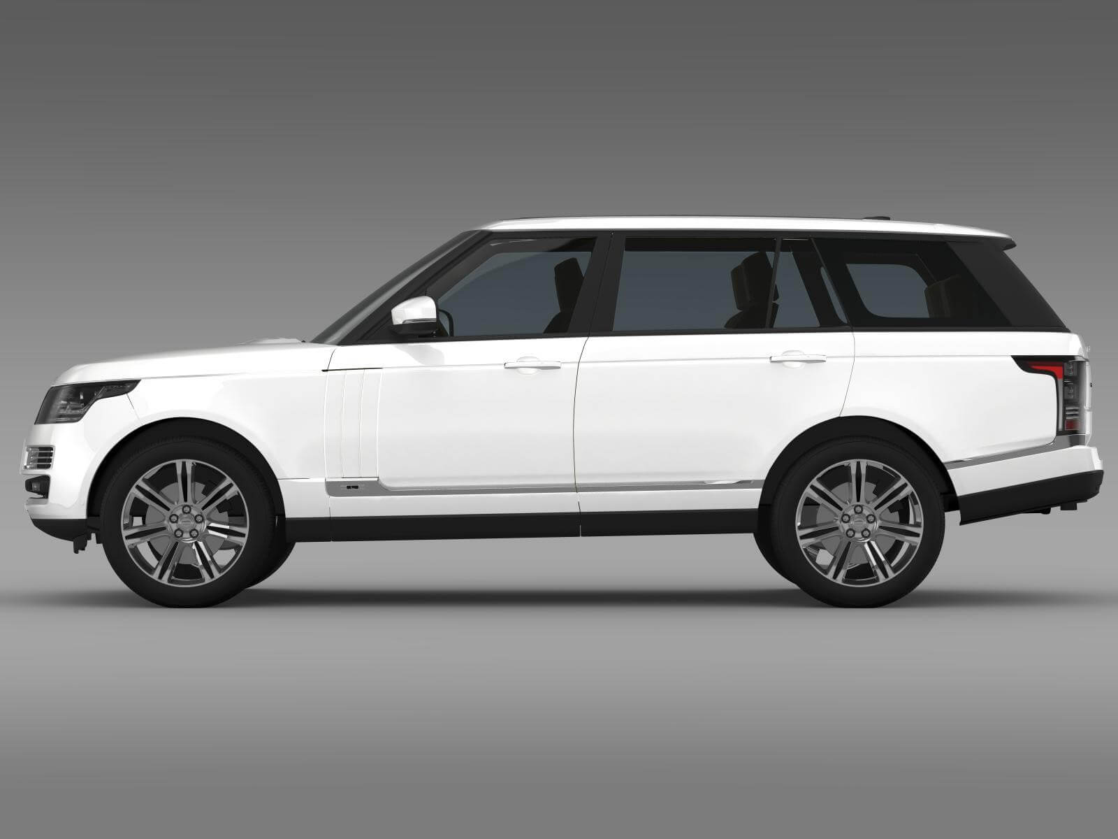 Range Rover Autobiography Black LWB L405 - 3D Model by Creator 3D