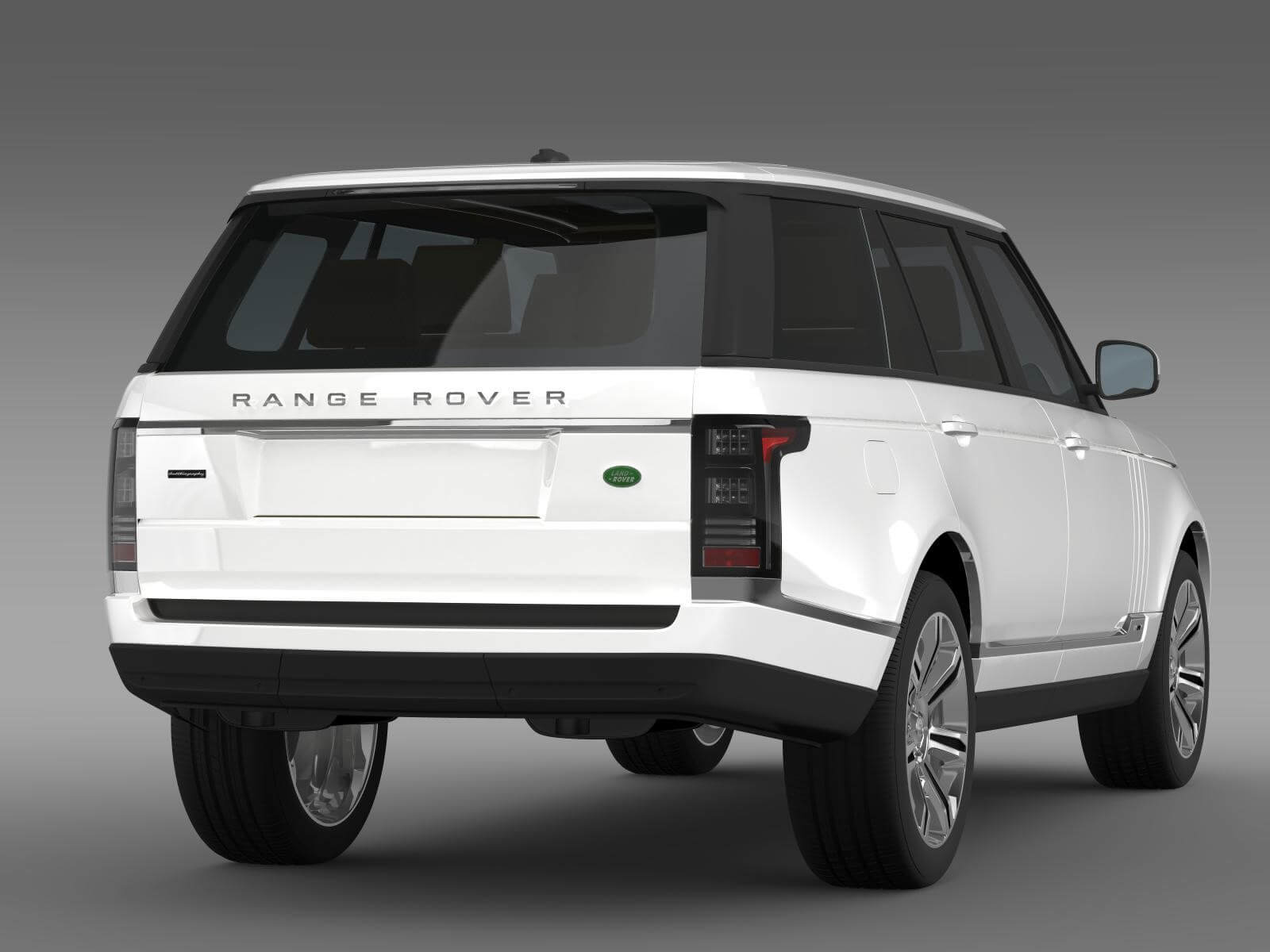 Range Rover Autobiography Black LWB L405 - 3D Model by Creator 3D