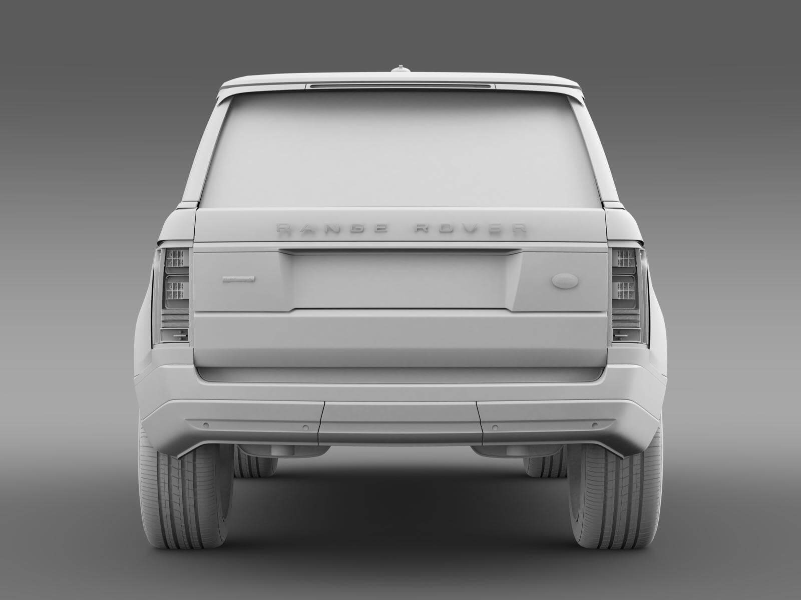 Range Rover Autobiography Black LWB L405 - 3D Model by Creator 3D
