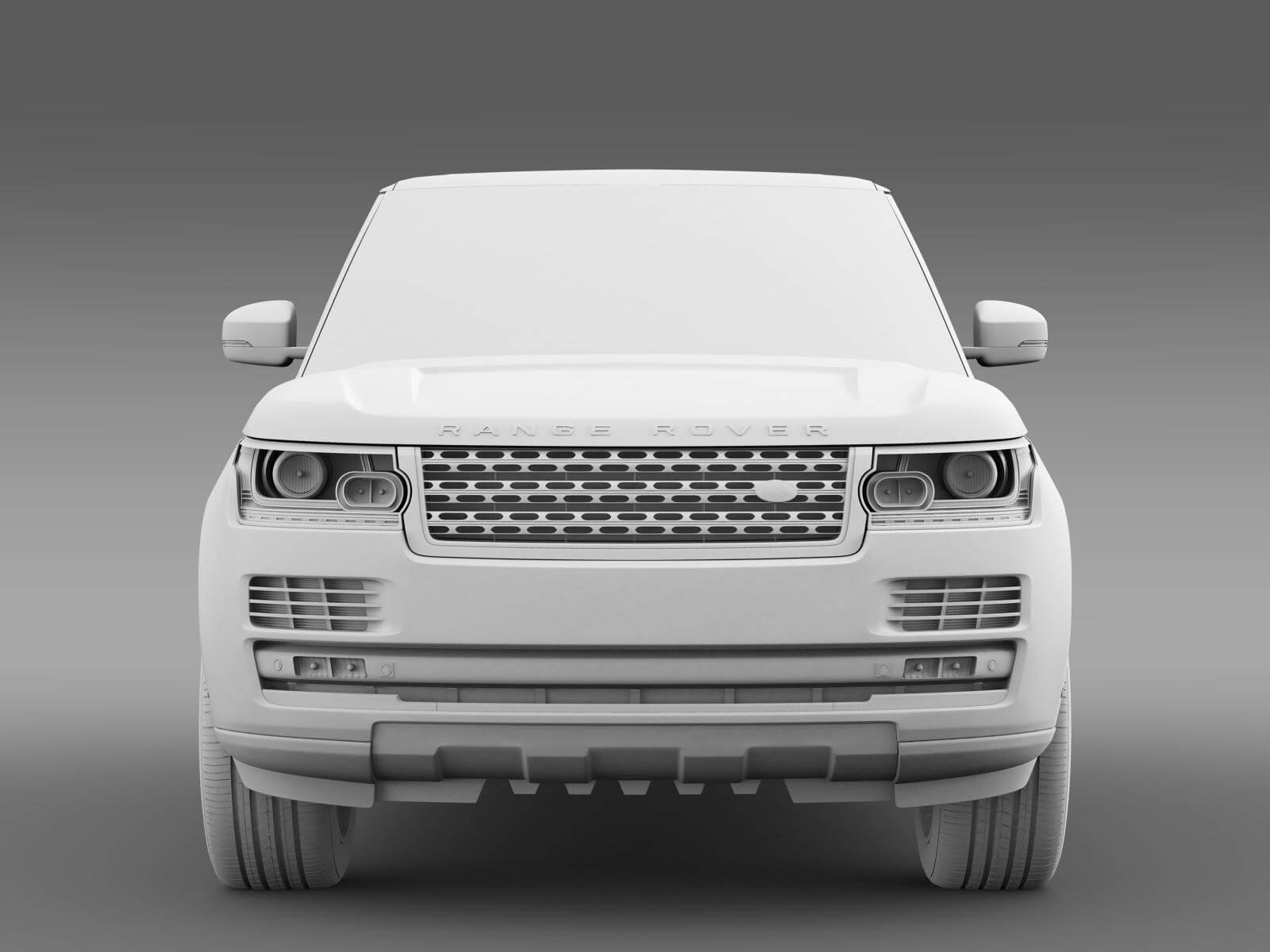 Range Rover Autobiography Hybrid L405 - 3D Model by Creator 3D