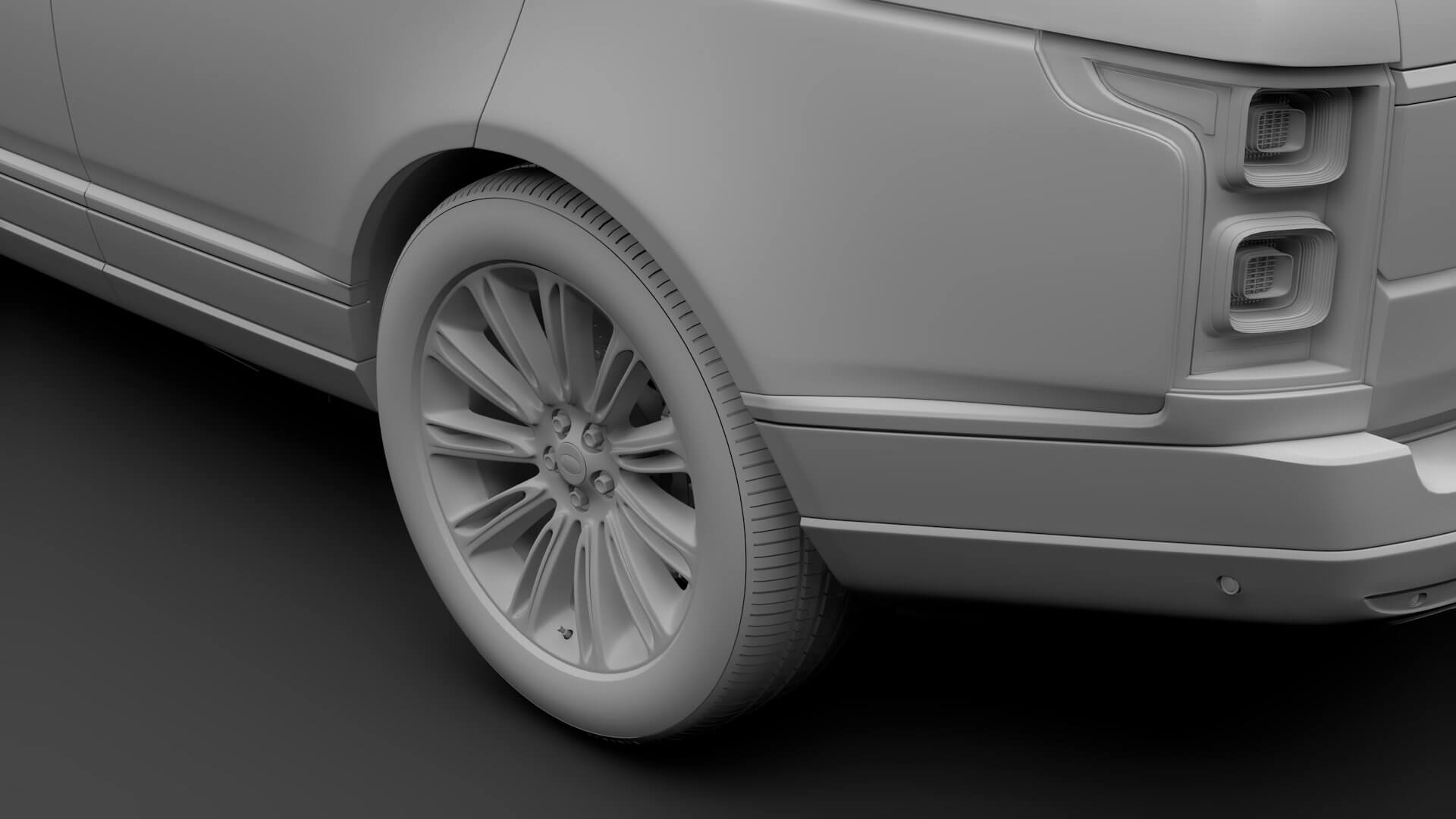 Range Rover Autobiography (L405) 2018 - 3D Model by Creator 3D