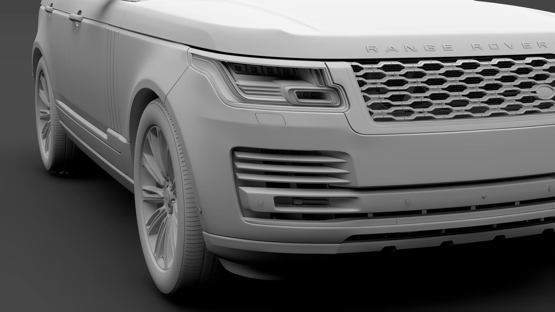 Range Rover Autobiography (L405) 2018 - 3D Model by Creator 3D