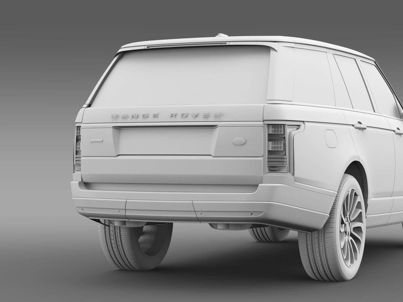 Range Rover Autobiography V8 L405 - 3D Model by Creator 3D