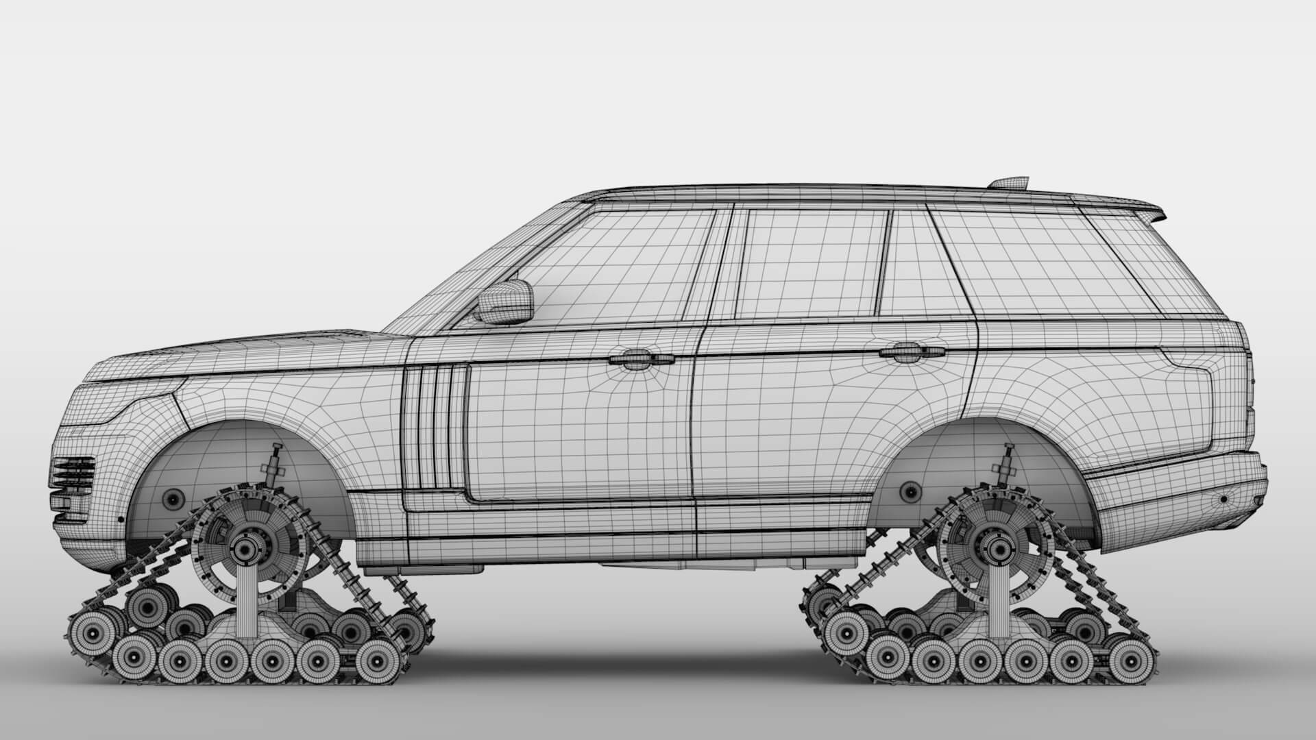 Range Rover Crawler L405 2018 - 3D Model by Creator 3D