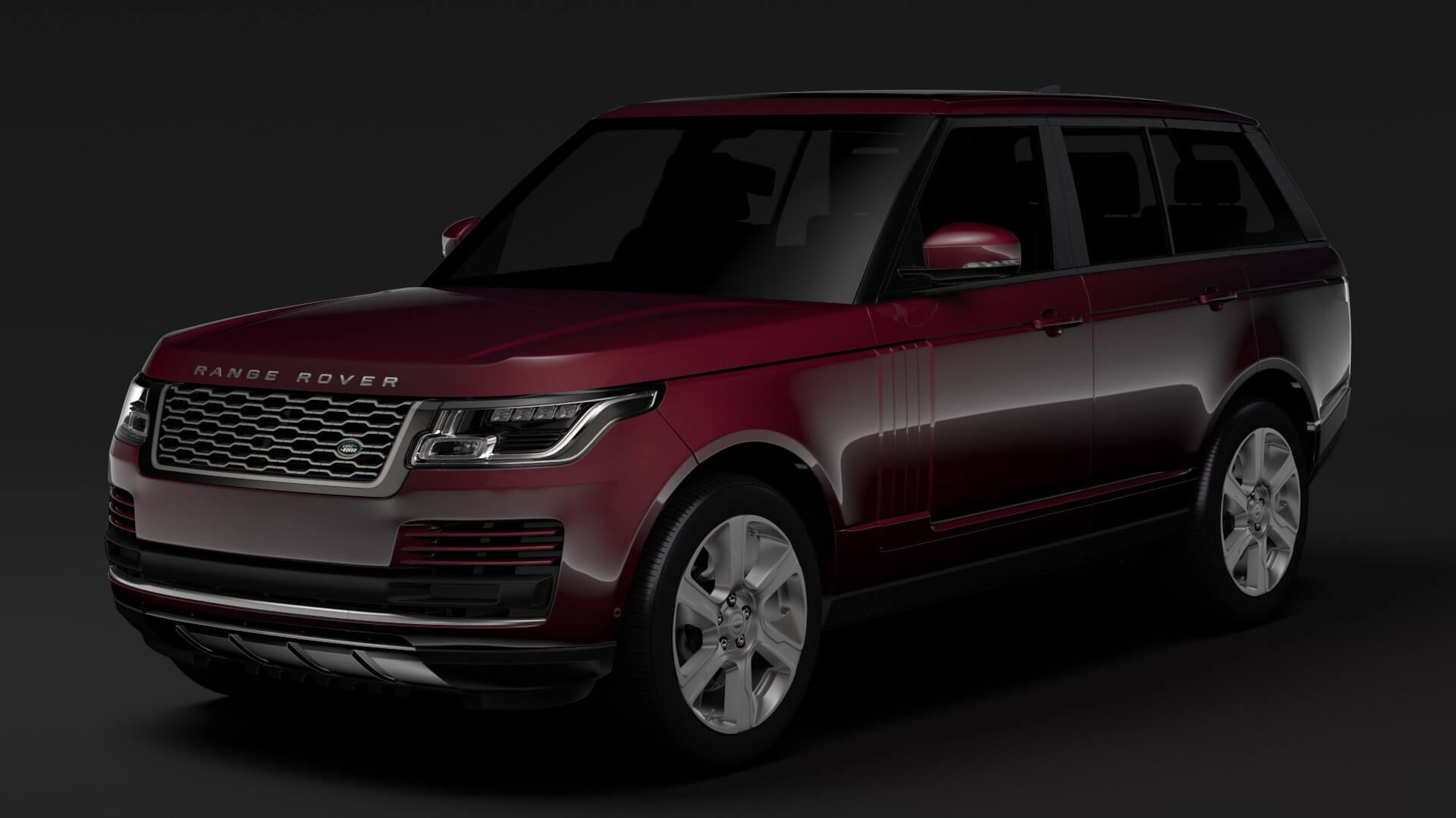 Range Rover HSE Td6 (L405) 2018 - 3D Model by Creator 3D