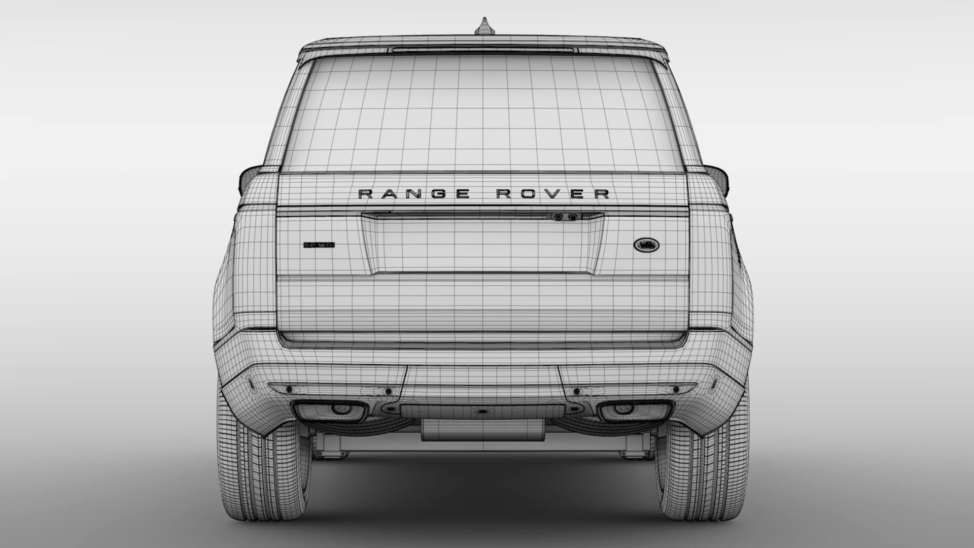 Range Rover HSE Td6 (L405) 2018 - 3D Model by Creator 3D