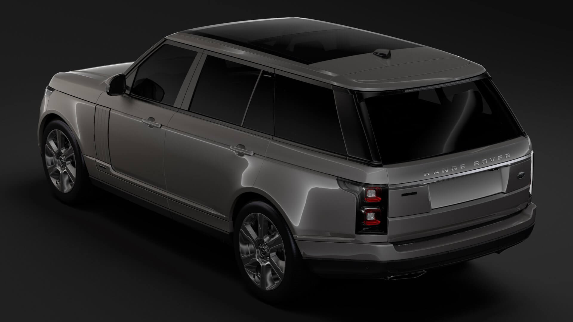 Range Rover Hybrid LWB L405 2018 - 3D Model by Creator 3D