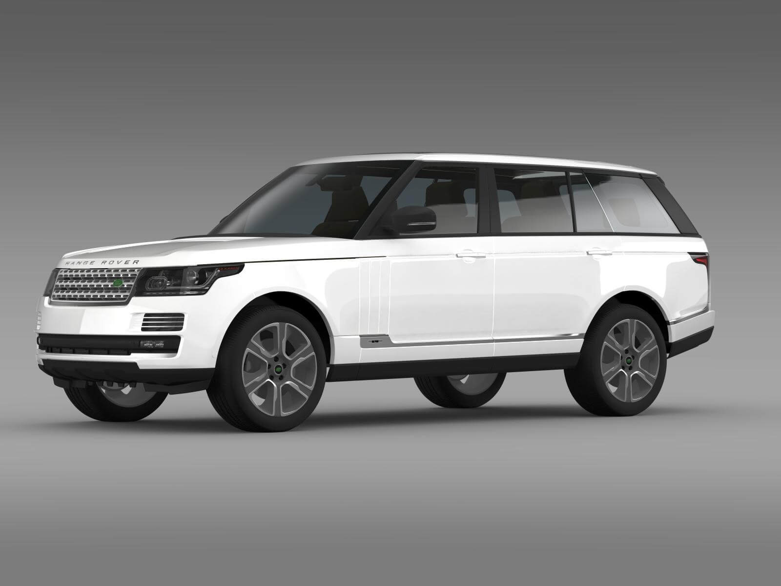 Range Rover Hybrid LWB L405 - 3D Model by Creator 3D